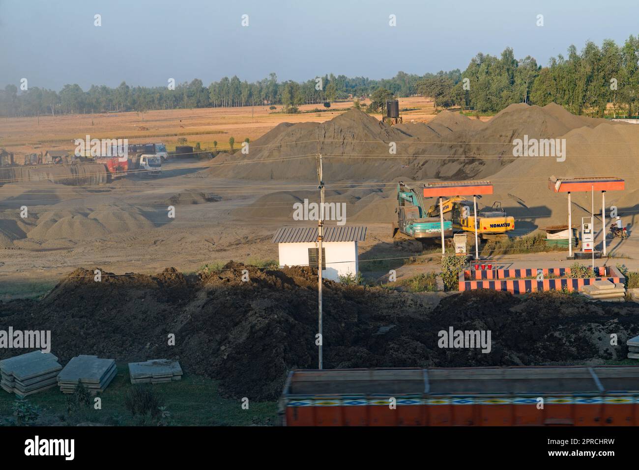 Road construction on expressway hi-res stock photography and images - Alamy