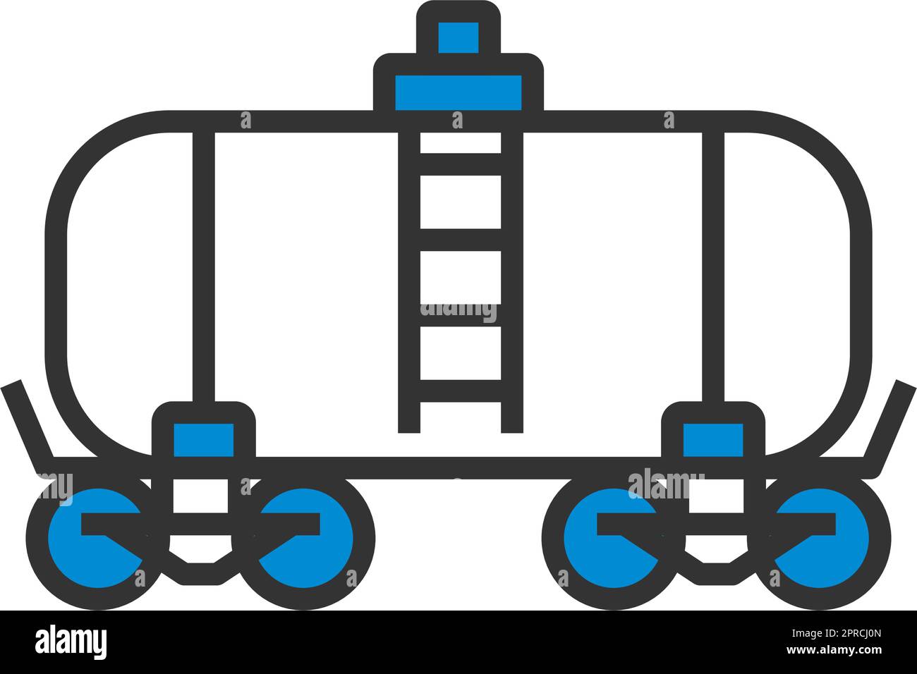 Fuel gas transportation railway Stock Vector Images - Alamy