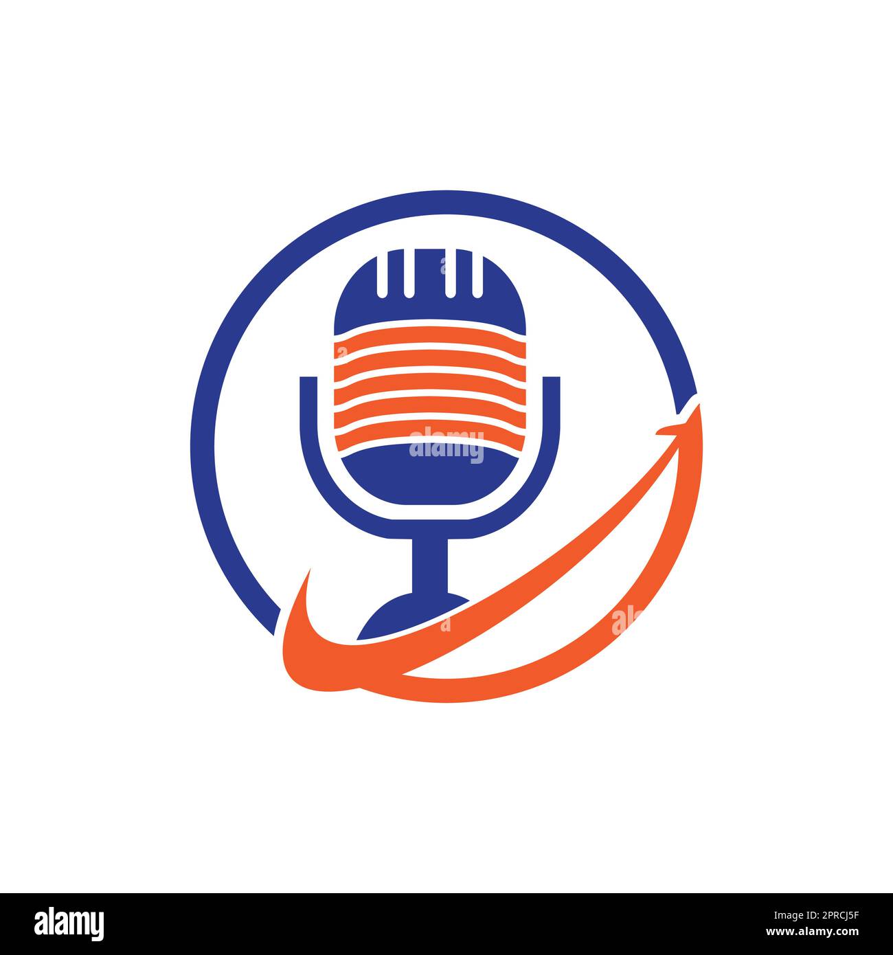 Traveling Podcast vector logo design template. Travel tourism vacation ...