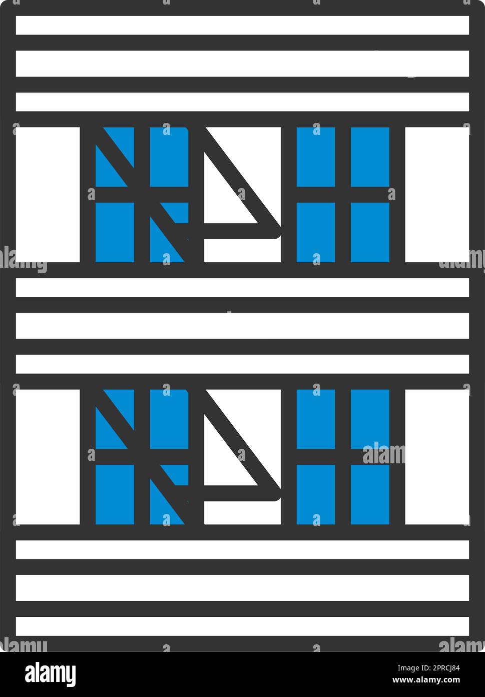 Emergency Fire Ladder Icon Stock Vector Image & Art - Alamy