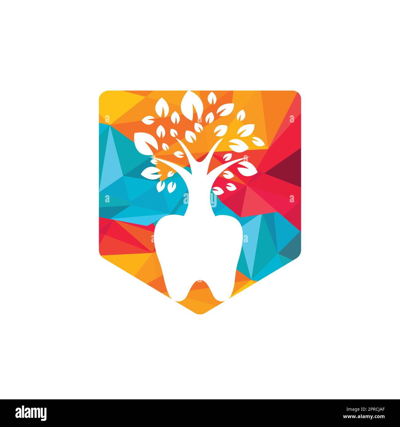 Dental tree vector logo design template. Dental tree vector logo ...