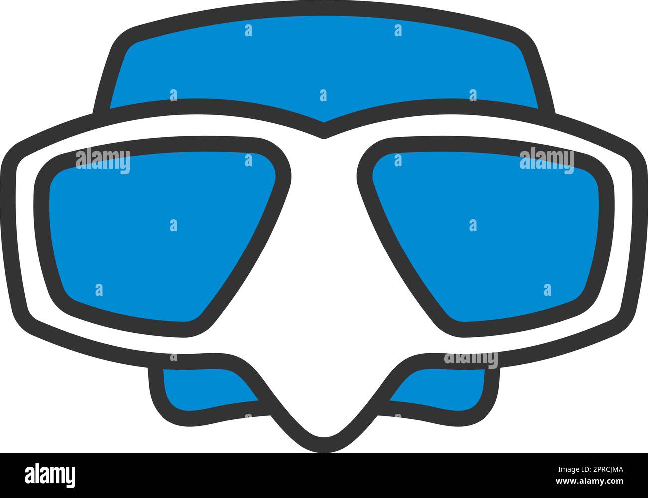Scuba mask outline hi-res stock photography and images - Alamy