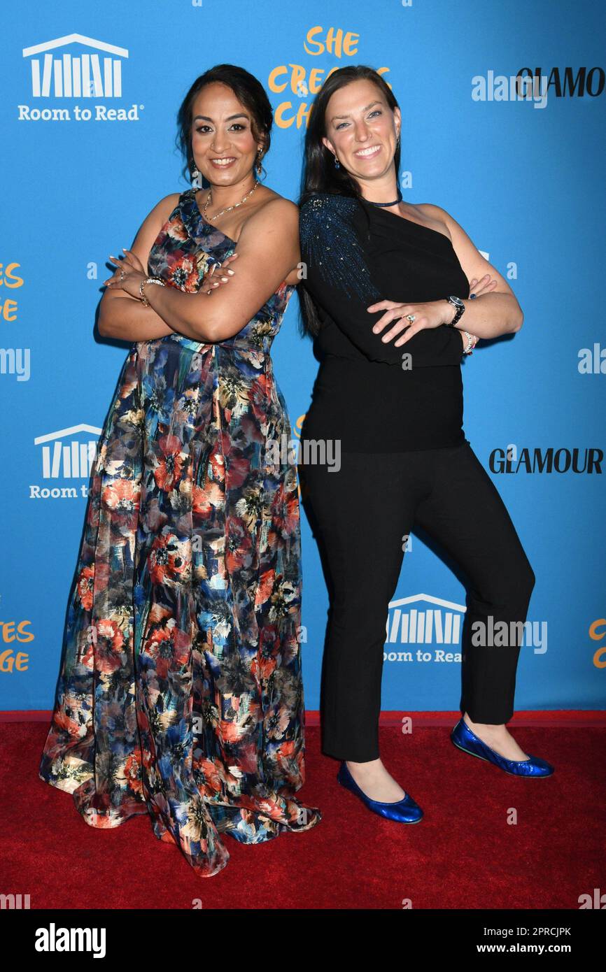 New York, NY, USA. 26th Apr, 2023. Geetha Murali, Jes Wolfe at arrivals ...
