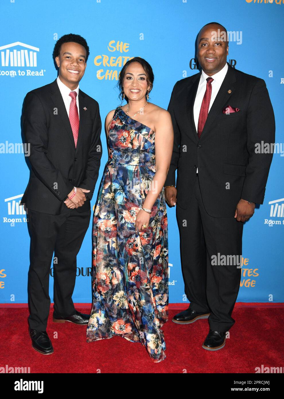 New York, NY, USA. 26th Apr, 2023. Geetha Murali, guests at arrivals ...