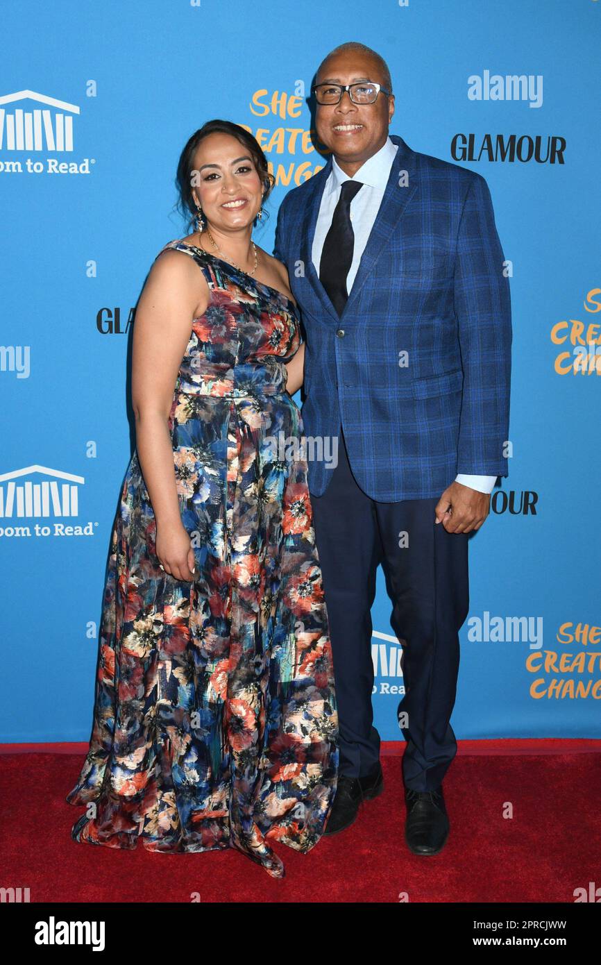 New York, NY, USA. 26th Apr, 2023. Geetha Murali, Bernie Williams at ...