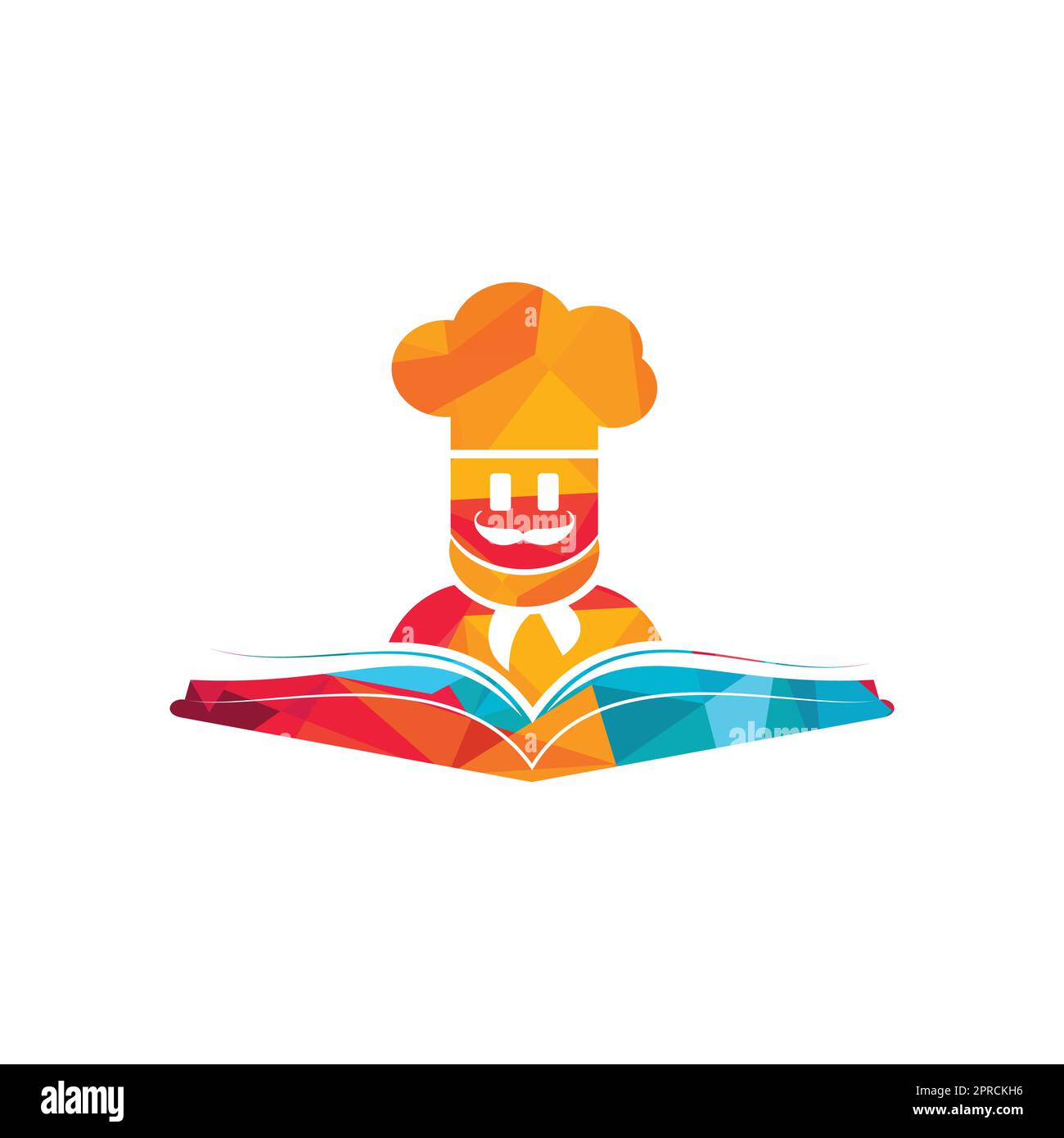 Chef study vector logo design template. Food cooking education logo ...