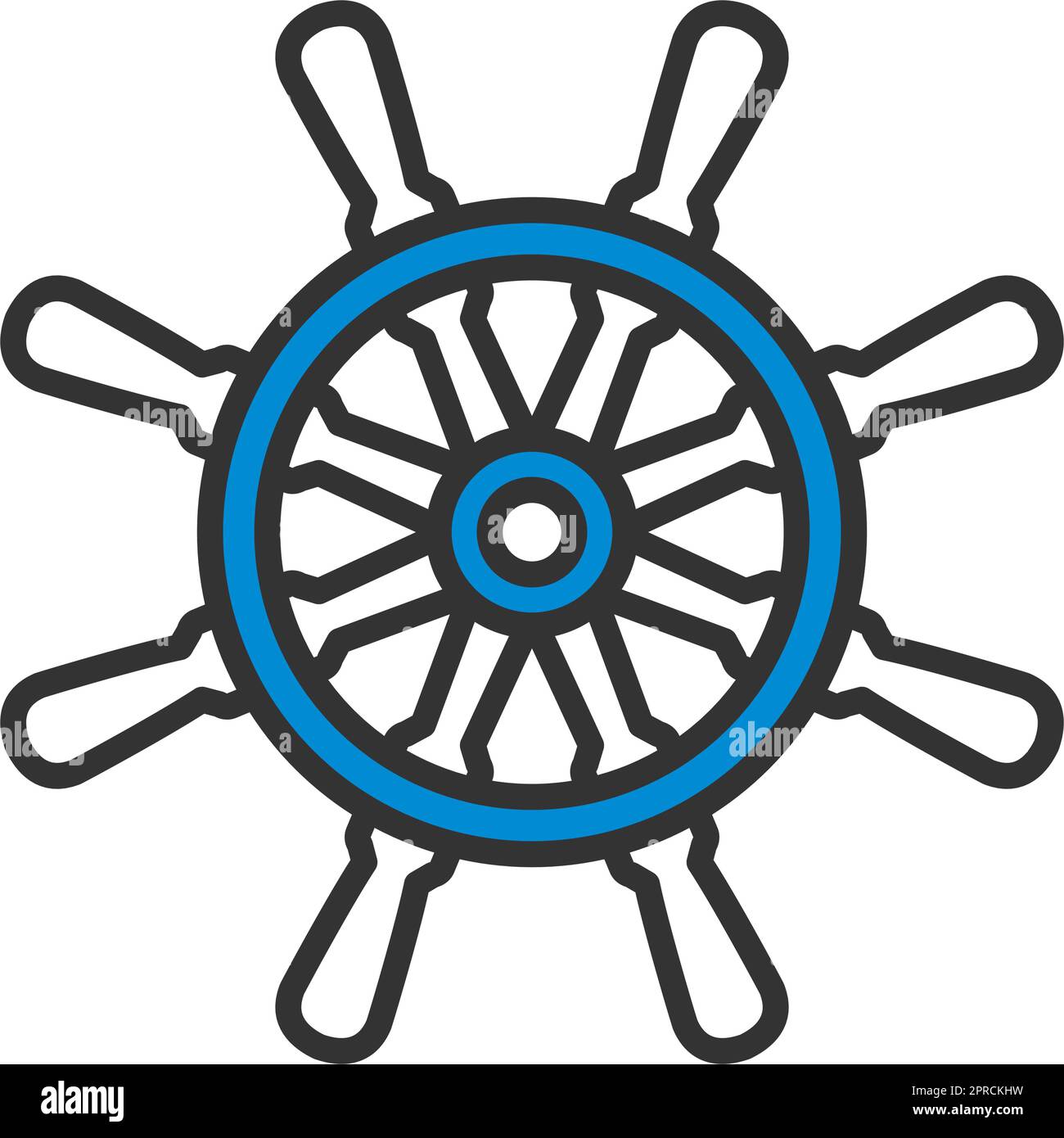 Icon Of Steering Wheel Stock Vector Image & Art - Alamy