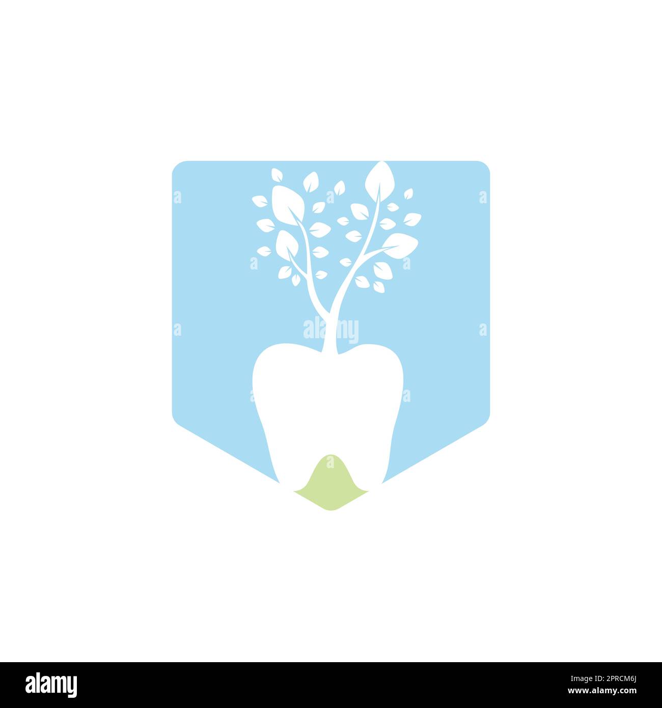 Dental tree vector logo design template. Dental tree vector logo ...