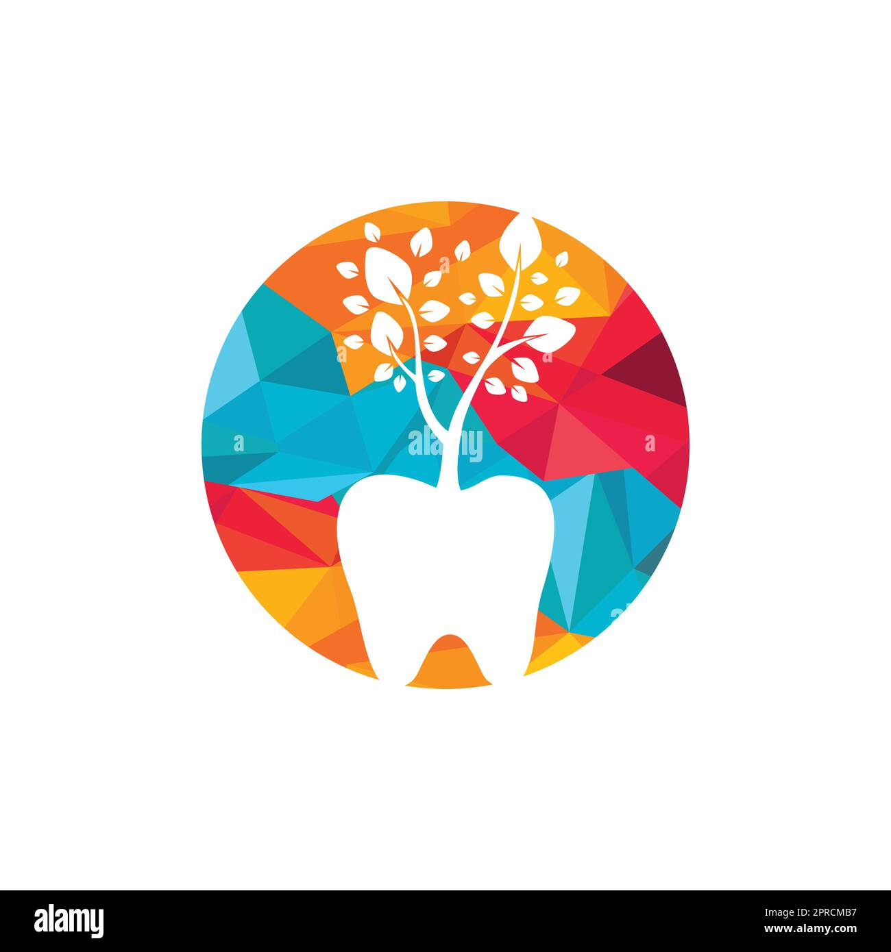 Dental tree vector logo design template. Dental tree vector logo ...