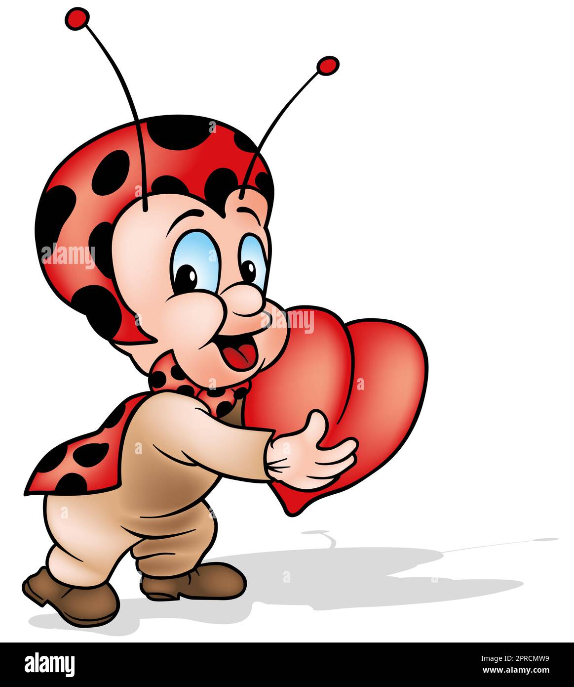 Heart beetle Stock Vector Images - Alamy