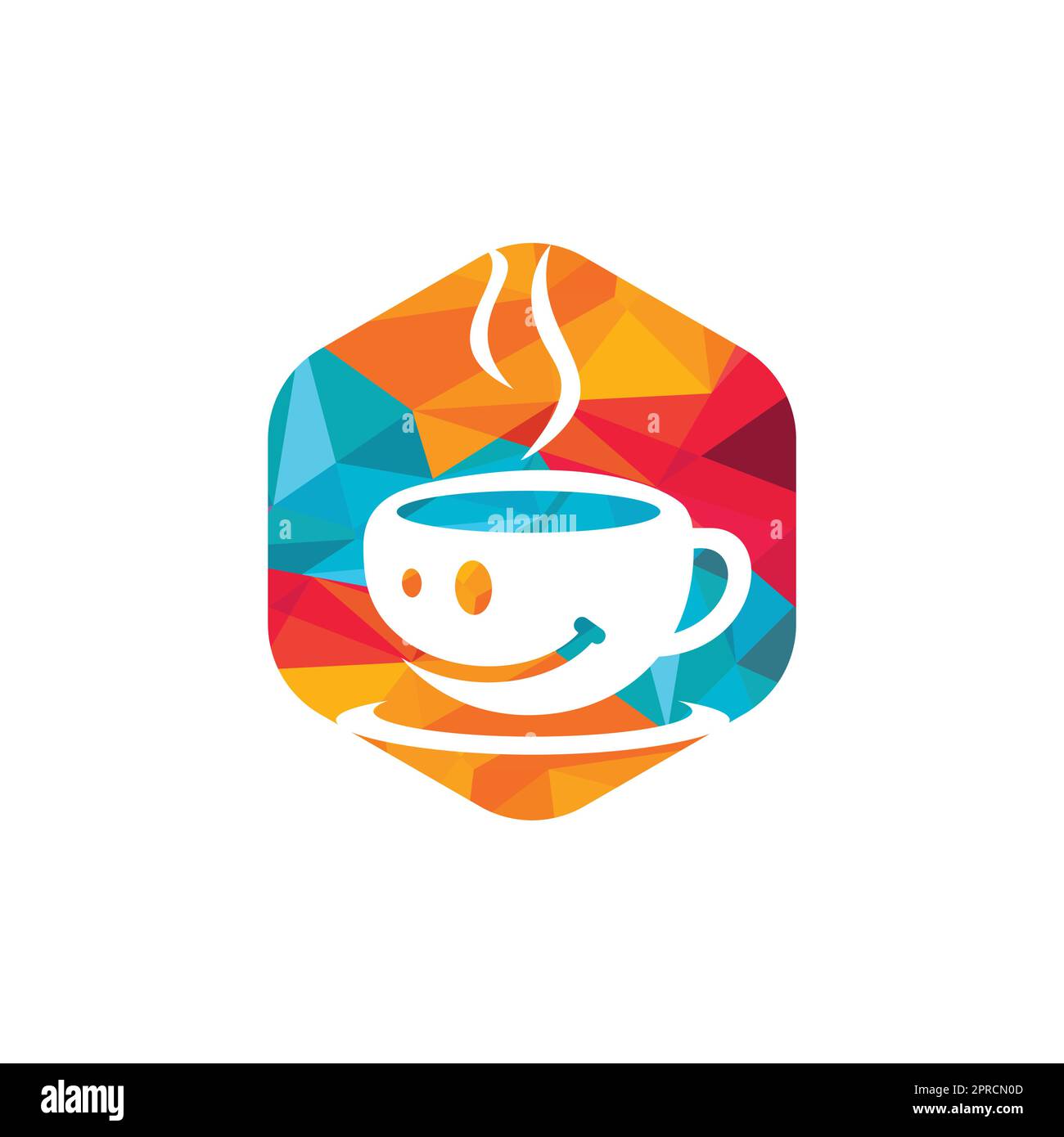 Smile coffee logo vector illustration design Stock Vector Image & Art ...