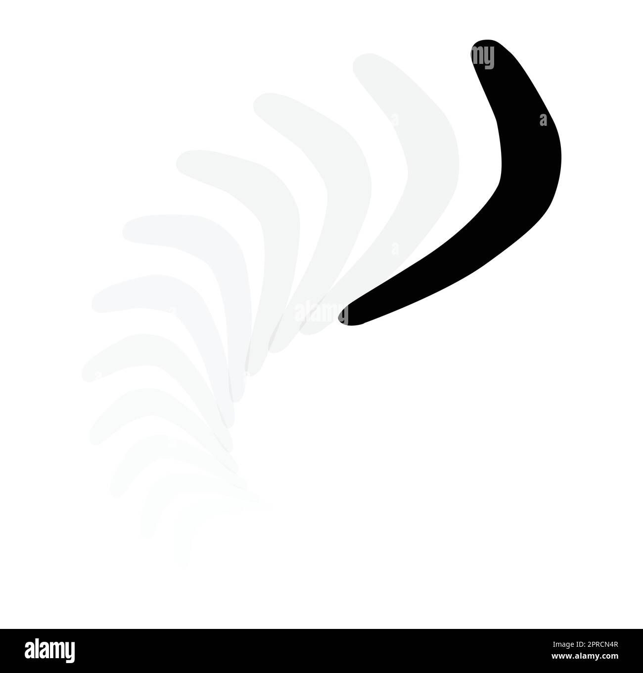 Australian boomerang Black and White Stock Photos & Images - Alamy