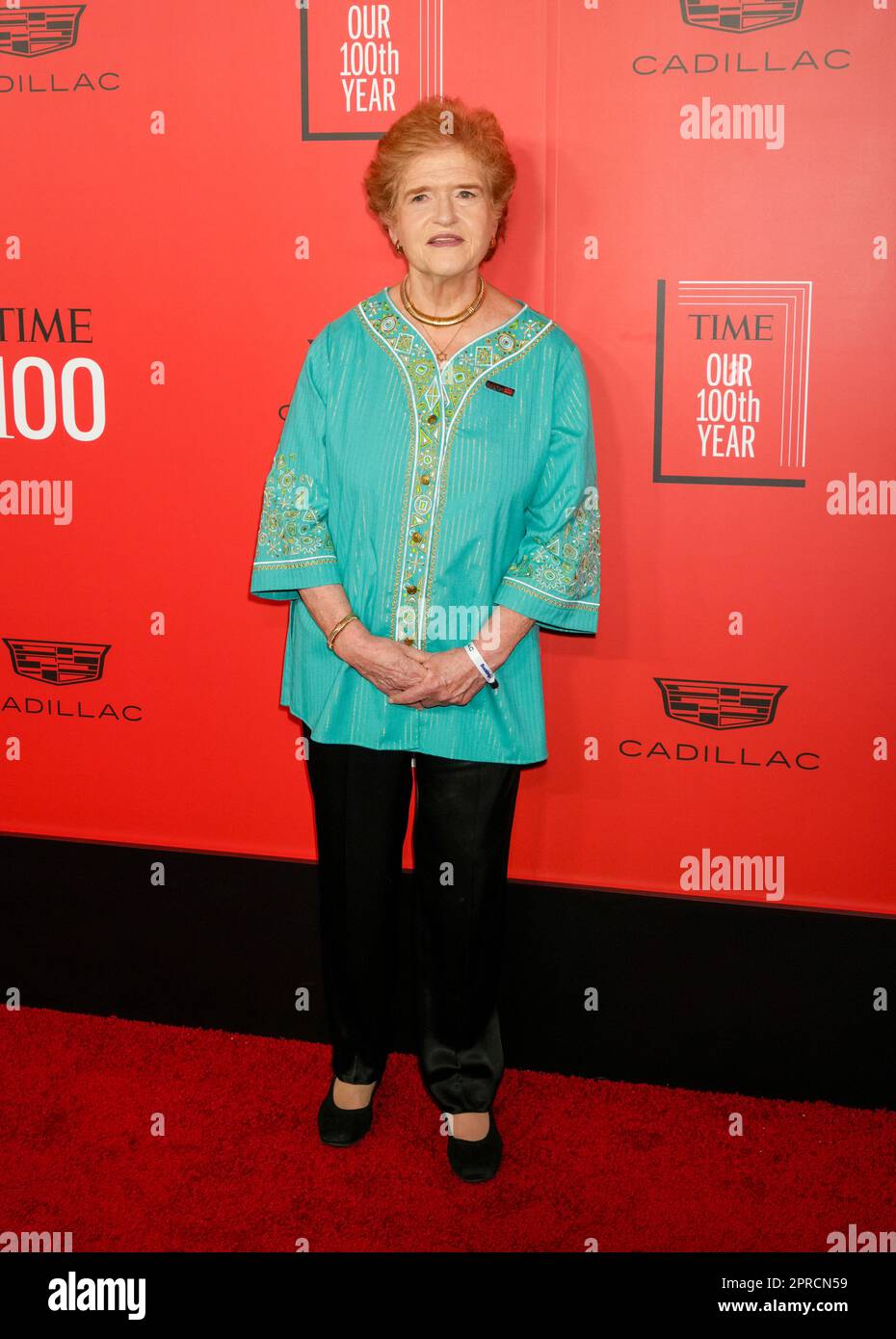 New York, USA. 26th Apr, 2023. Deborah Lipstadt on the red carpet ...