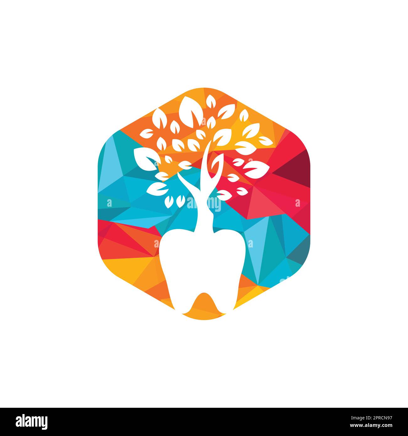 Dental tree vector logo design template. Dental tree vector logo ...