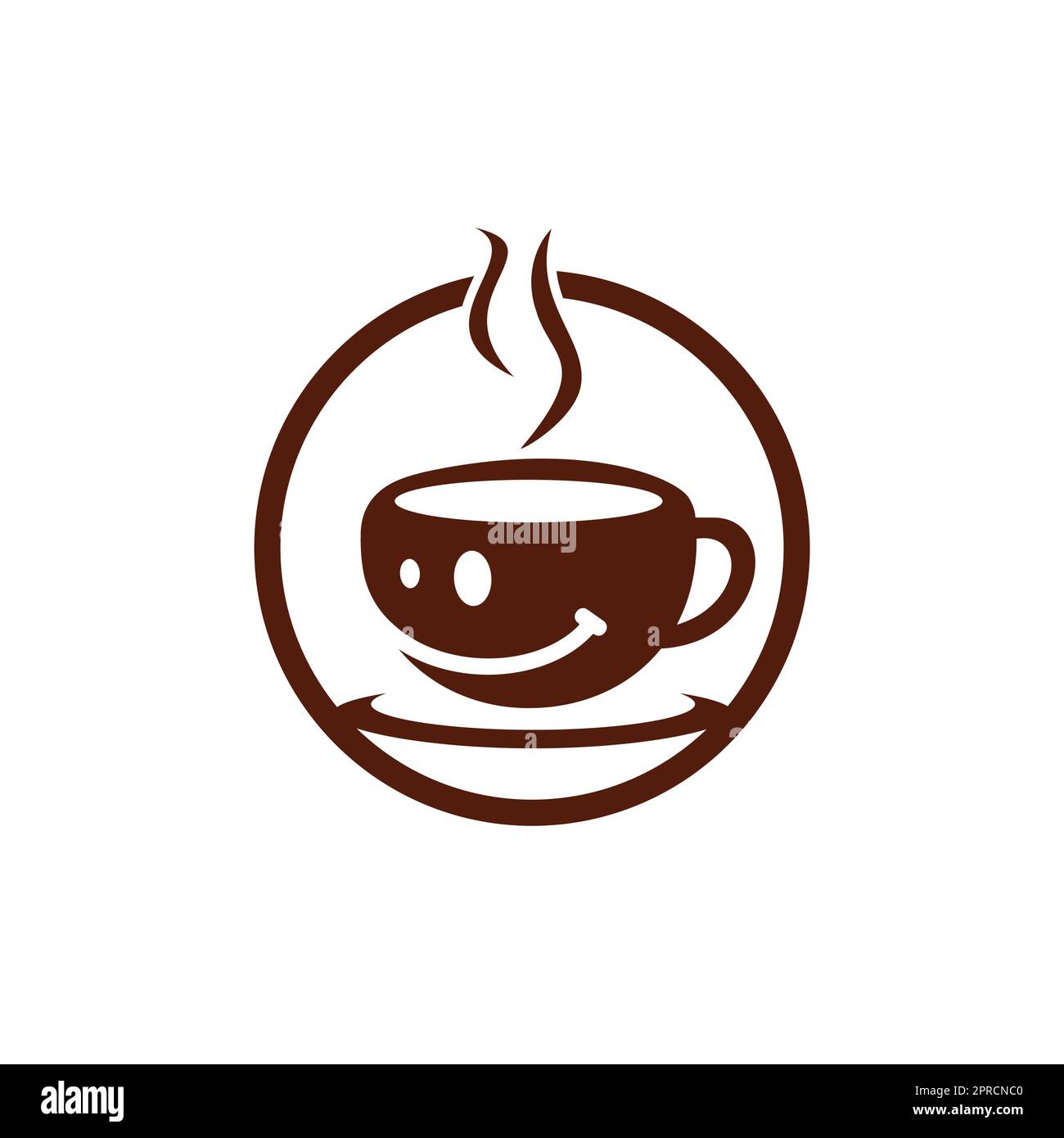 Smile coffee logo vector illustration design Stock Vector Image & Art ...