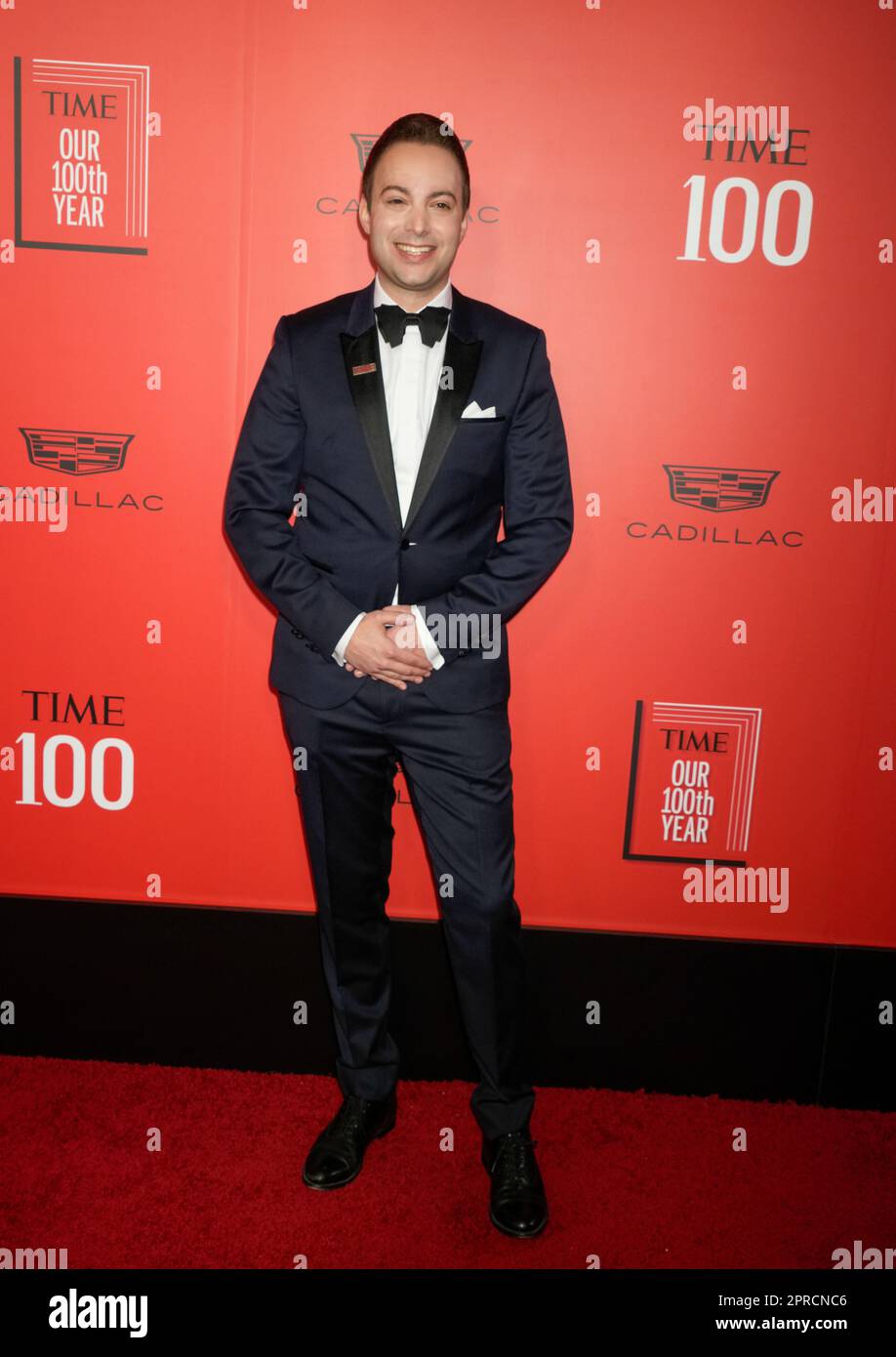 New York, USA. 26th Apr, 2023. Dan Macsai on the red carpet during The ...
