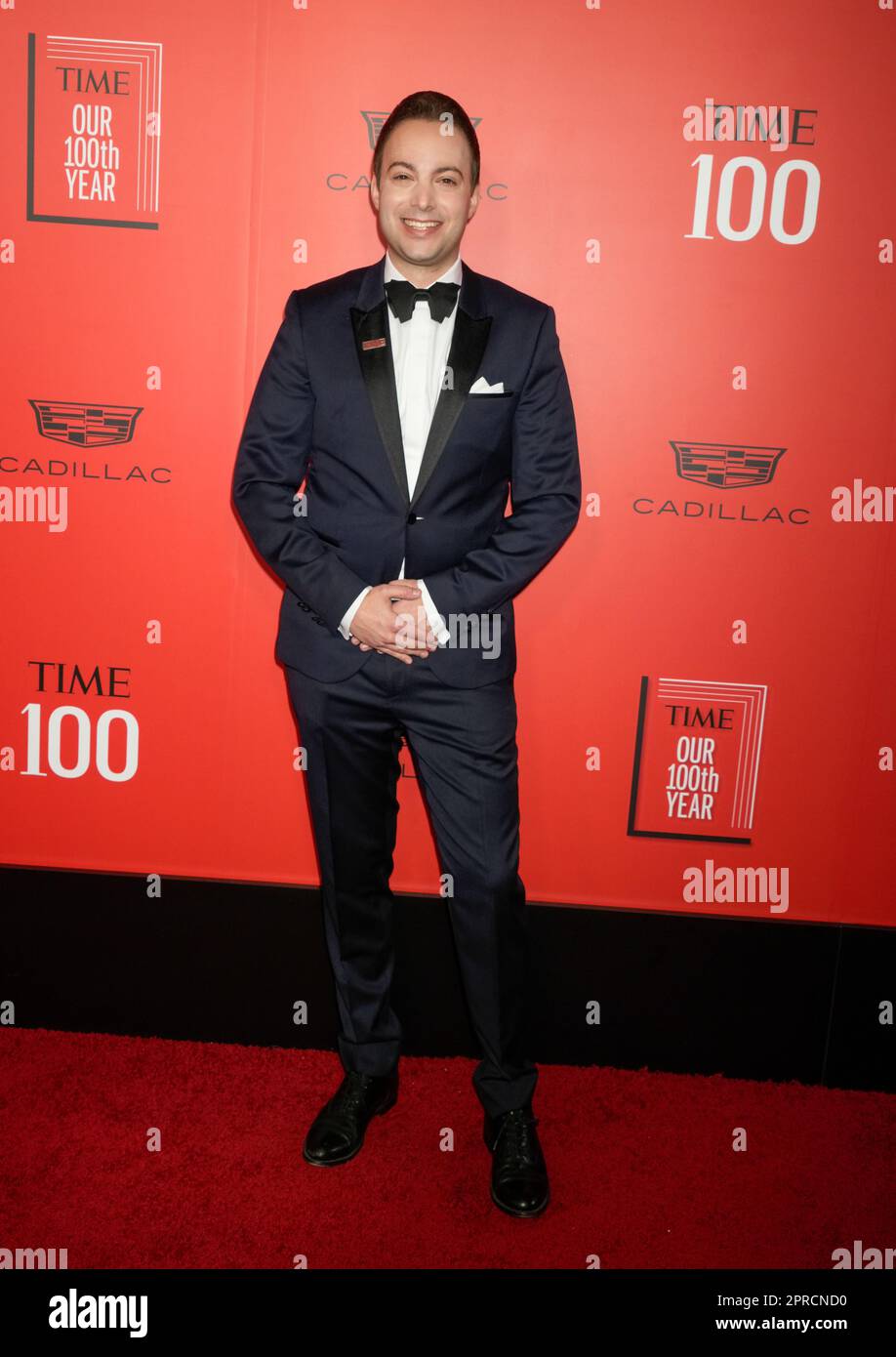 New York, USA. 26th Apr, 2023. Dan Macsai on the red carpet during The ...