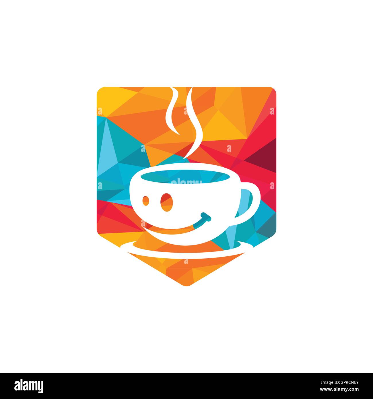 Smile coffee logo vector illustration design Stock Vector Image & Art ...