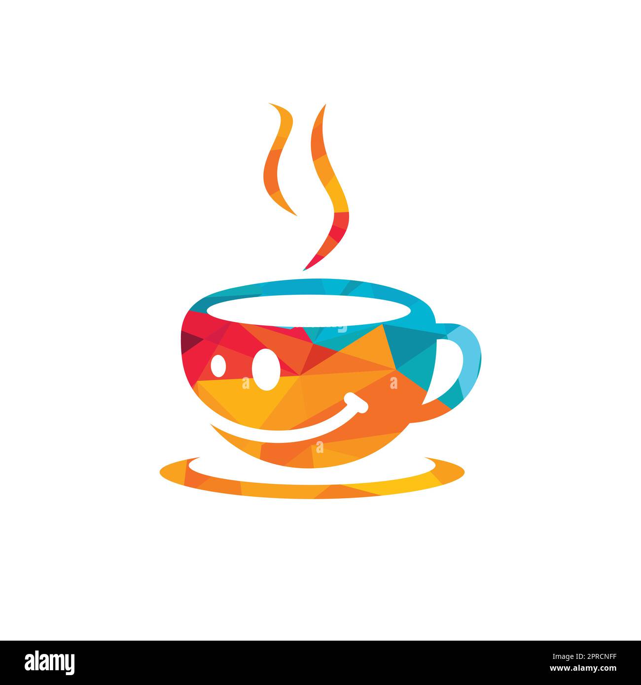 Smile coffee logo vector illustration design Stock Vector Image & Art ...