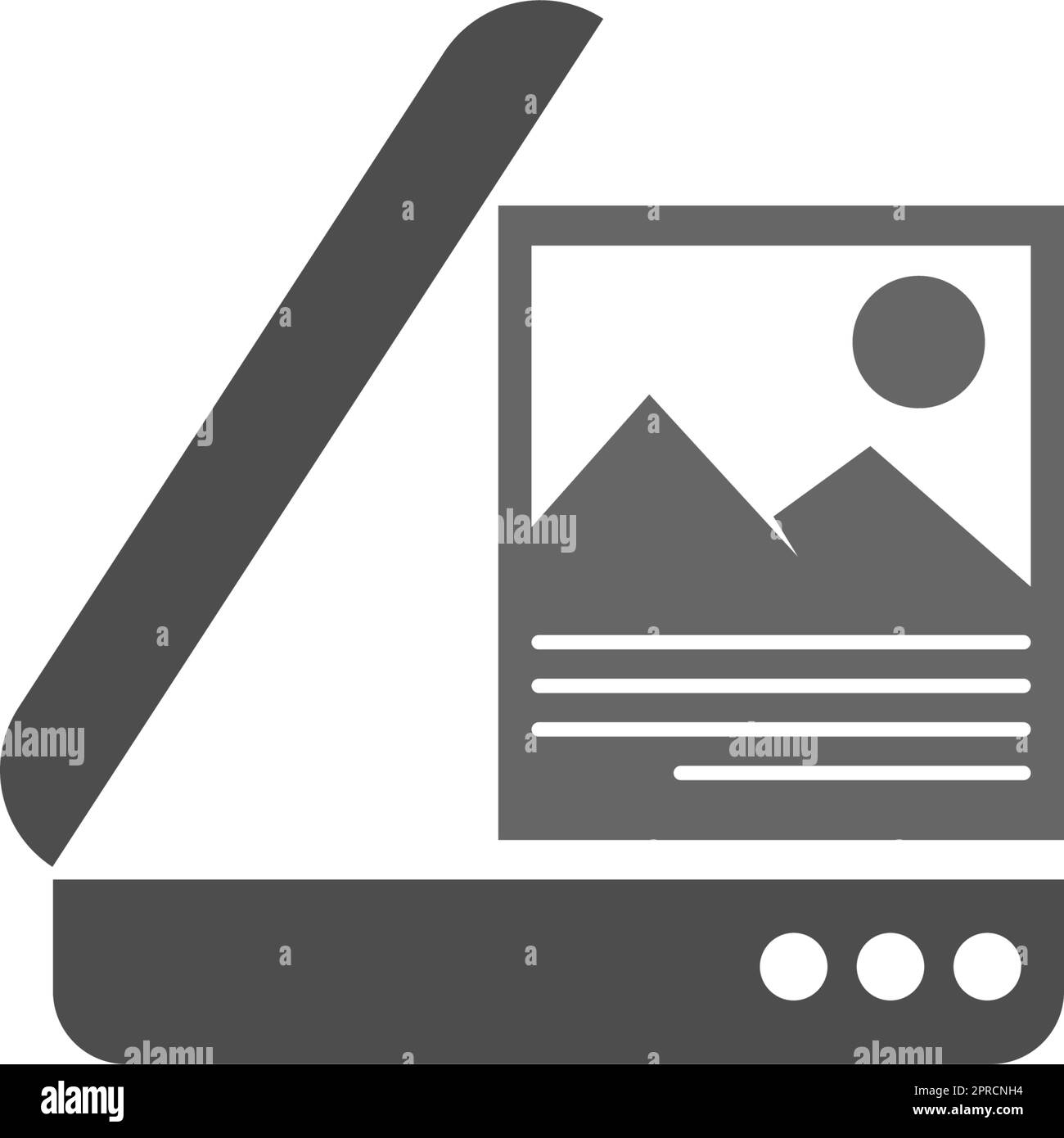 Scanner icon design illustration Stock Vector Image & Art - Alamy