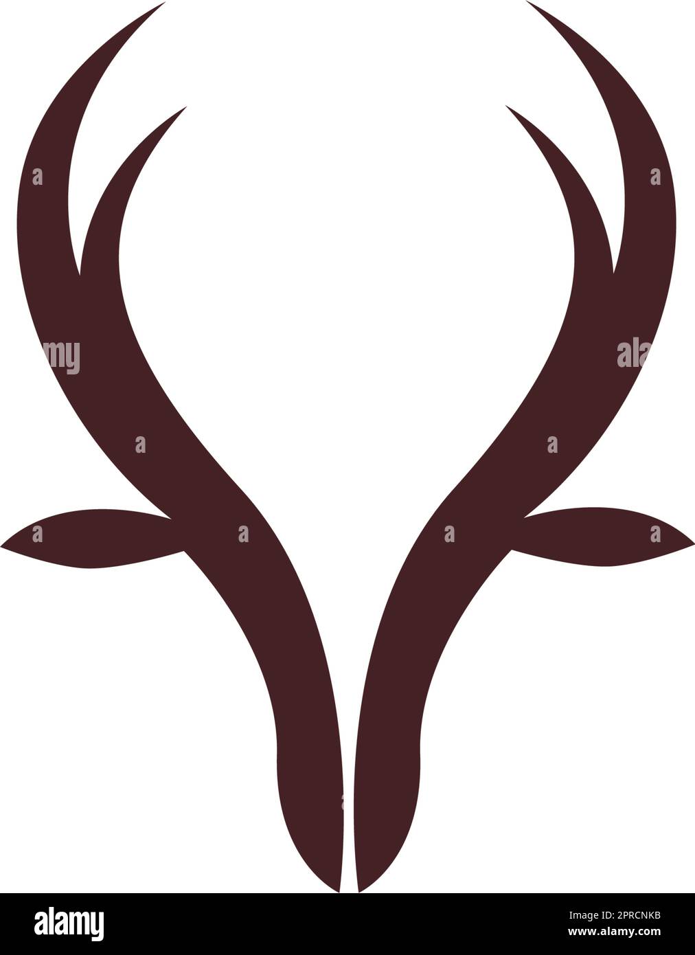 Stag head illustration hi-res stock photography and images - Alamy