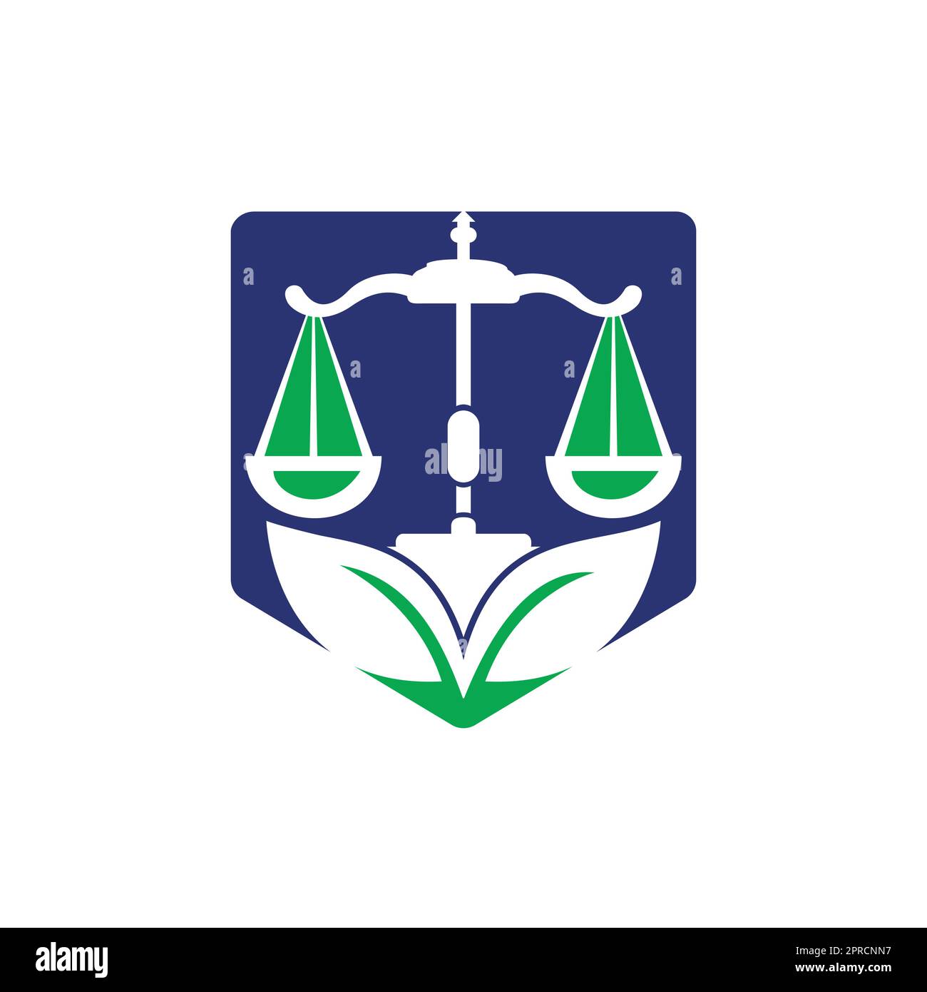 Nature Law Firm Logo design template. Green Scales logo concept Stock ...