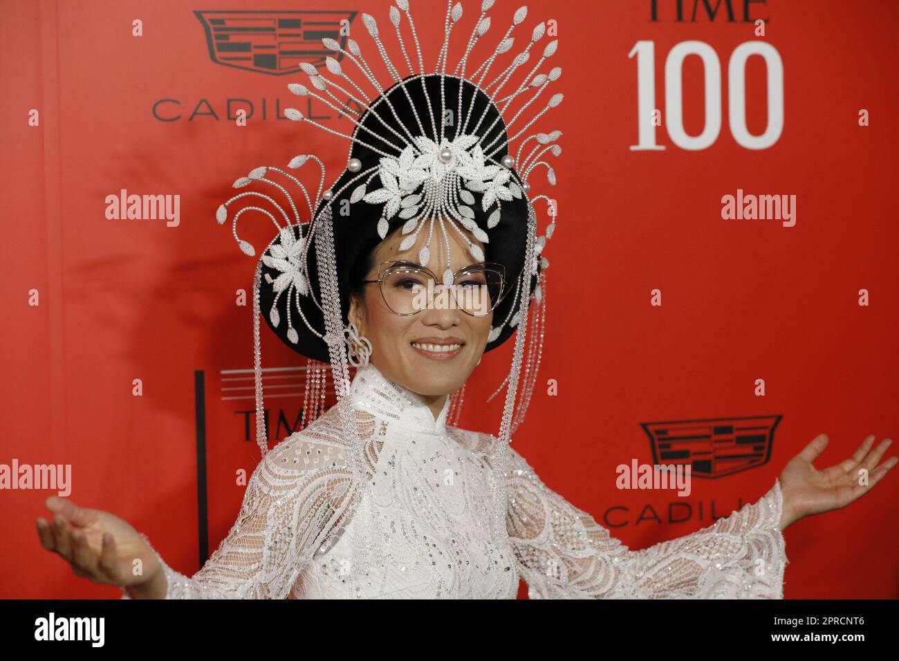 New York, United States. 26th Apr, 2023. Ali Wong arrives on the red ...