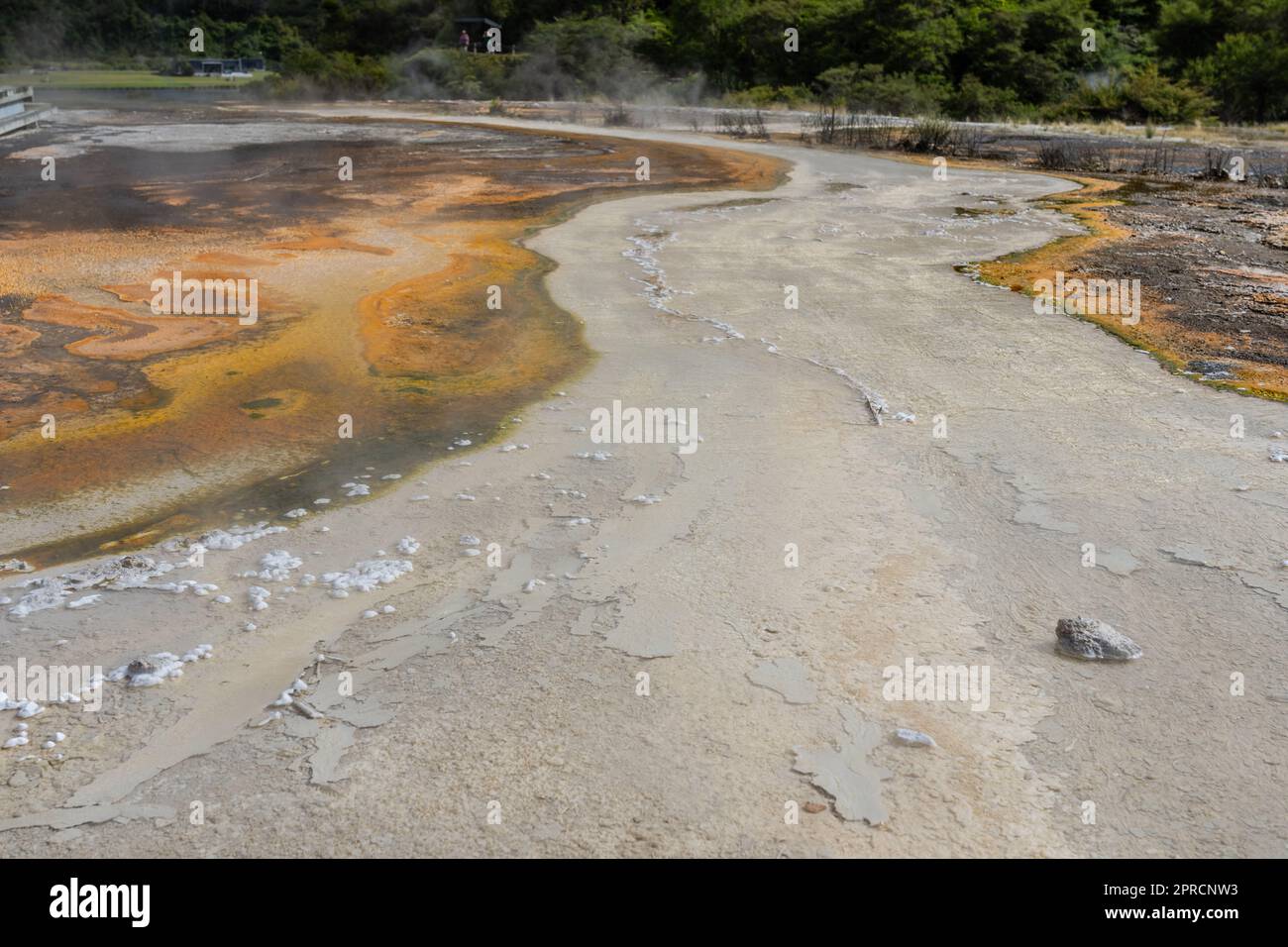 Orakei Korako geothermal landscape New Zealand Stock Photo - Alamy