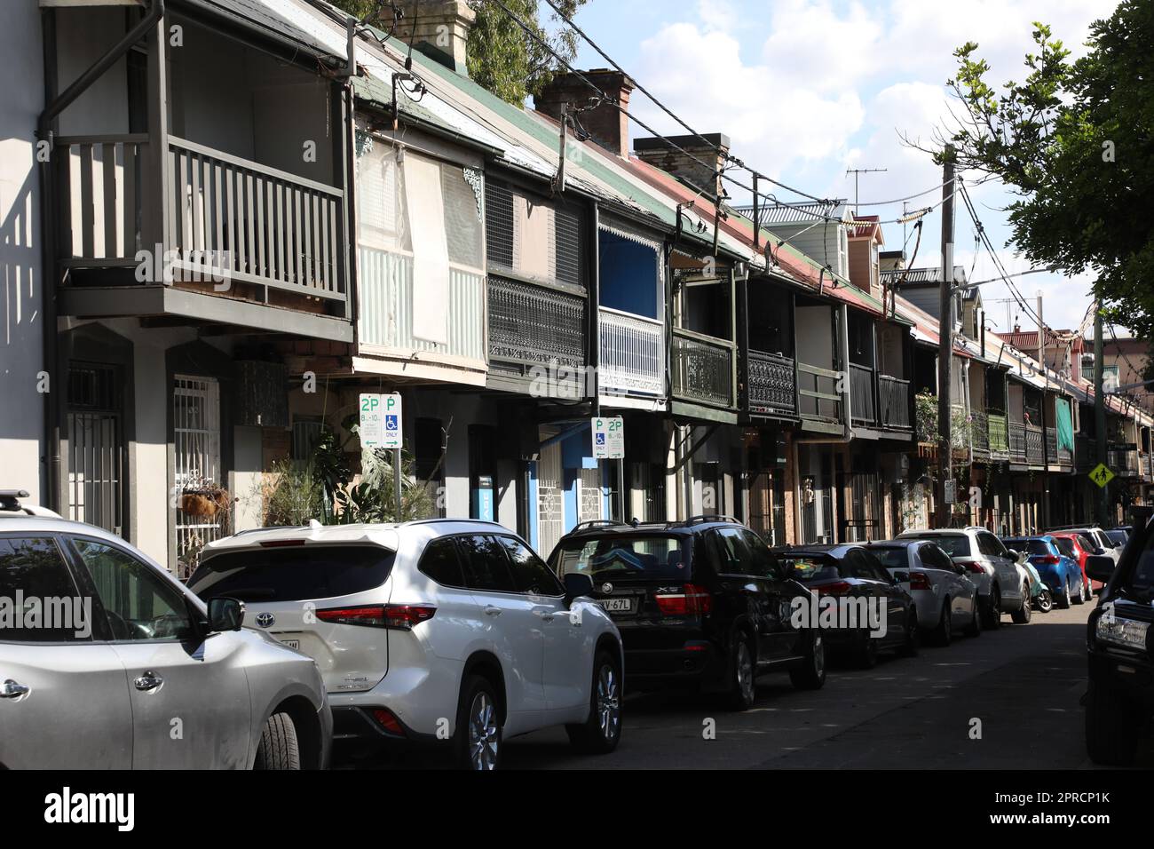 Terraced house on Caroline Street in the area of Redfern known as The ...