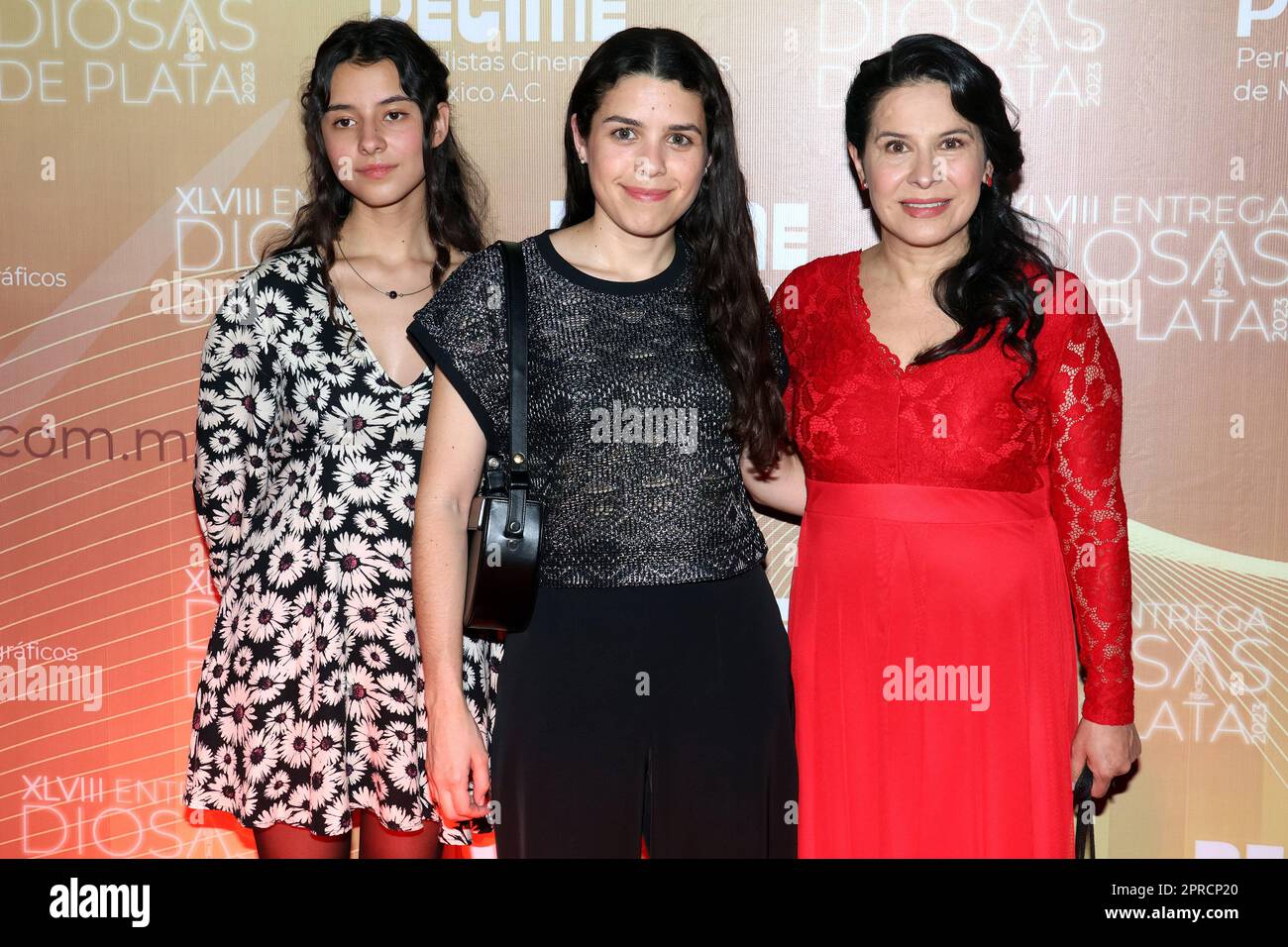 Mexico City, Mexico. 25th Apr, 2023. Arcelia RamÃ-rez attends the red ...