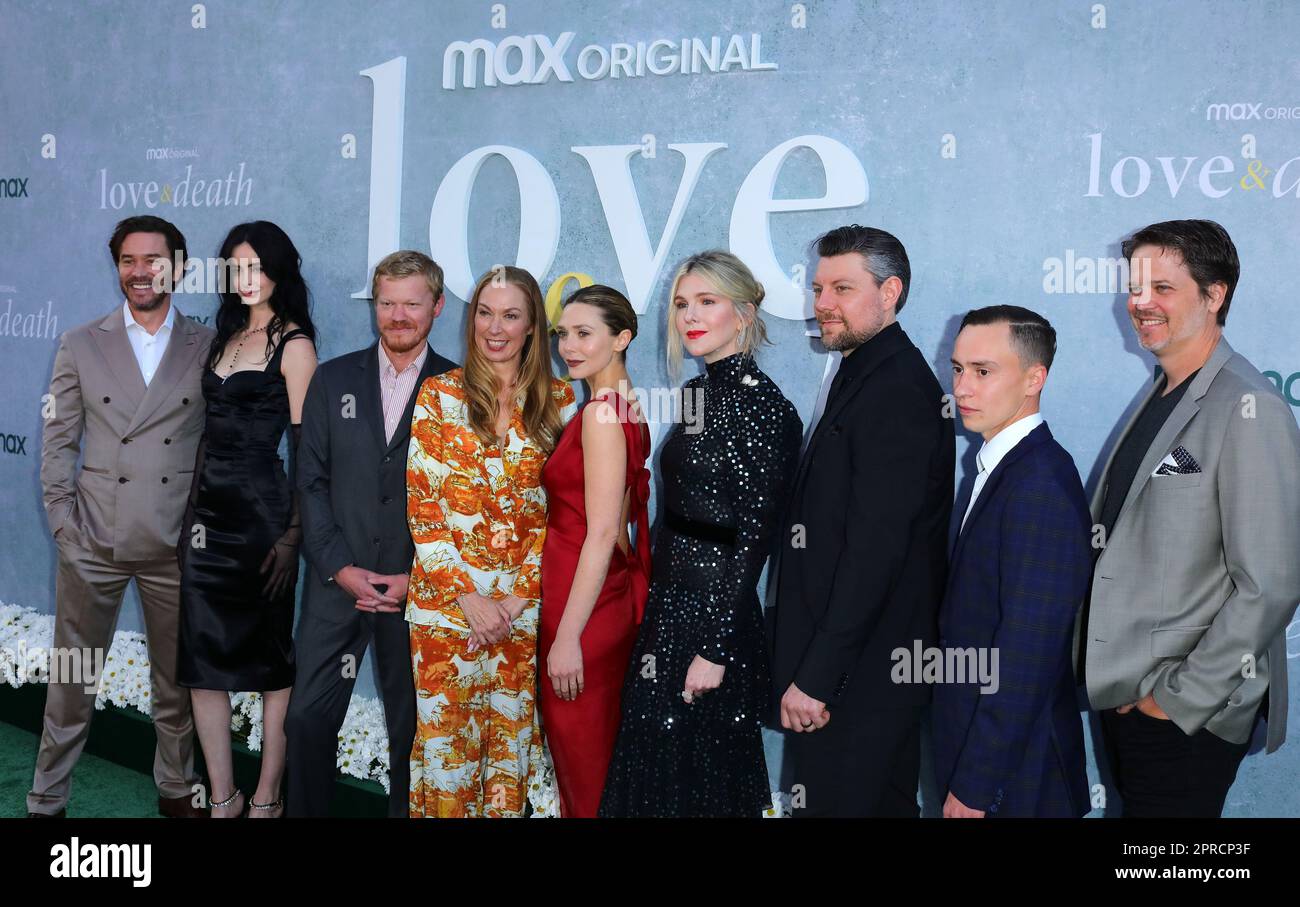 Los Angeles, USA. 26th Apr, 2023. Tom Pelphrey, Krysten Ritter, Jesse ...