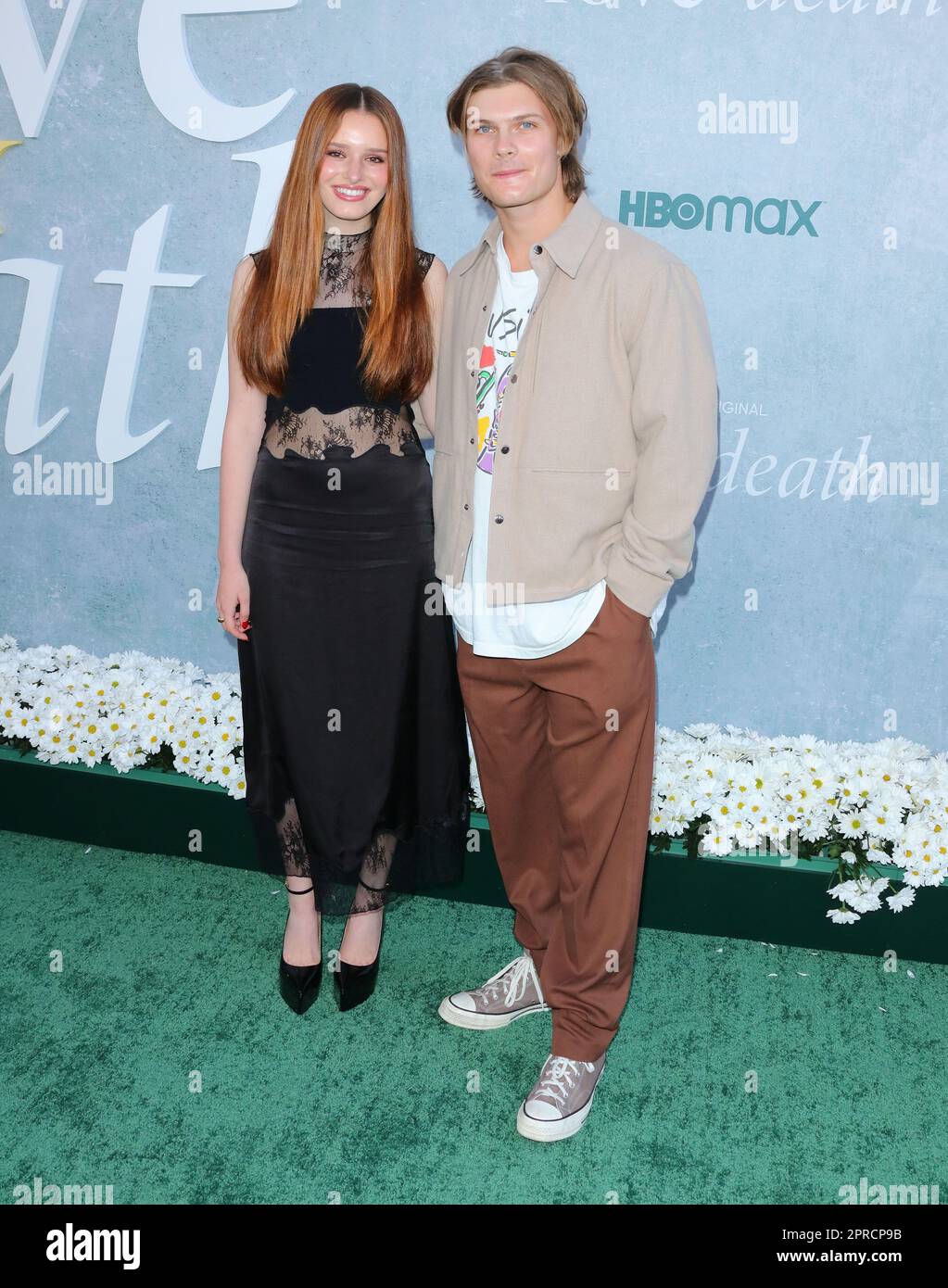Los Angeles, USA. 26th Apr, 2023. Isabelle Kusman, Sam Rechner arrives ...