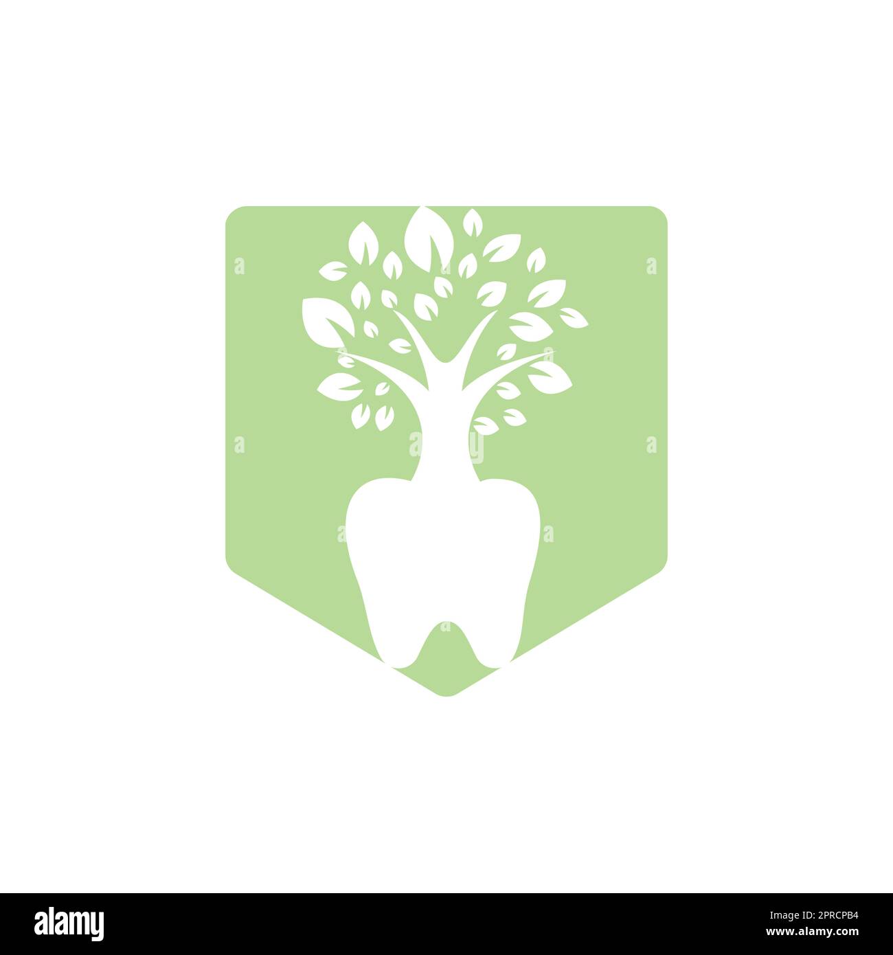 Dental tree vector logo design template. Dental tree vector logo ...