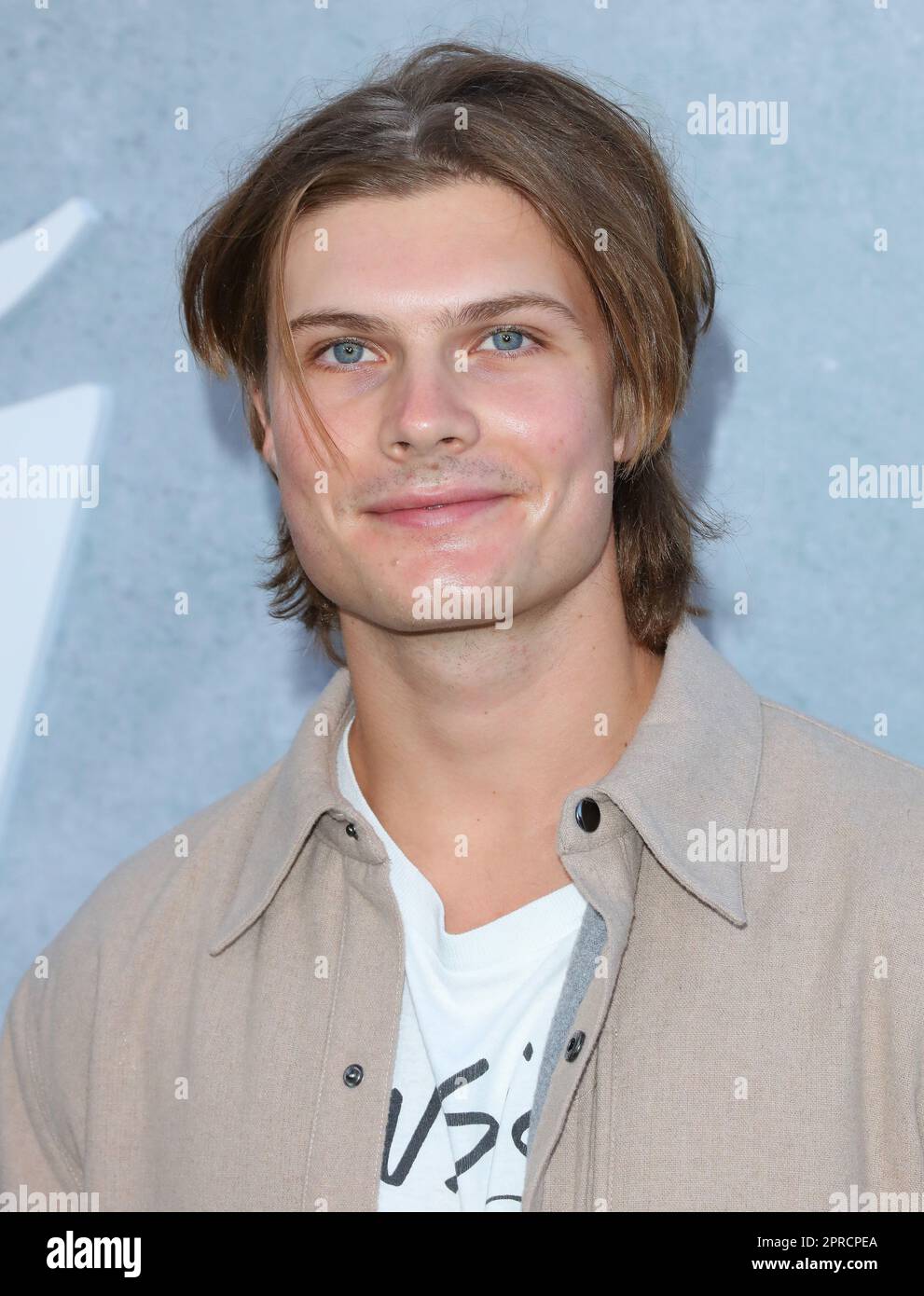 Los Angeles, USA. 26th Apr, 2023. Sam Rechner arrives at LOVE & DEATH ...