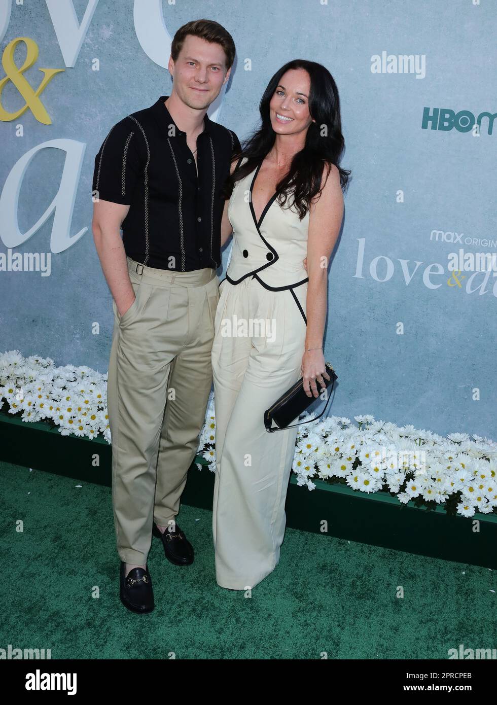 Los Angeles, USA. 26th Apr, 2023. Adam Cropper, Chelsea Pettigrew ...