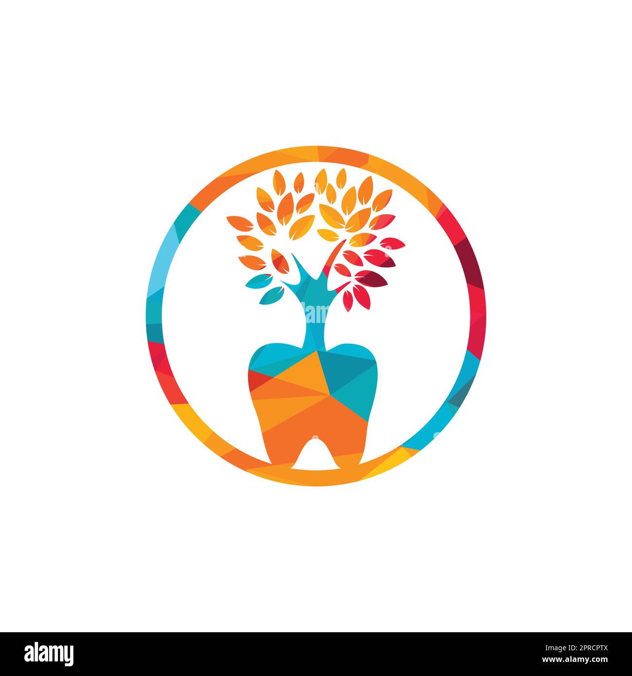 Dental tree vector logo design template. Dental tree vector logo ...