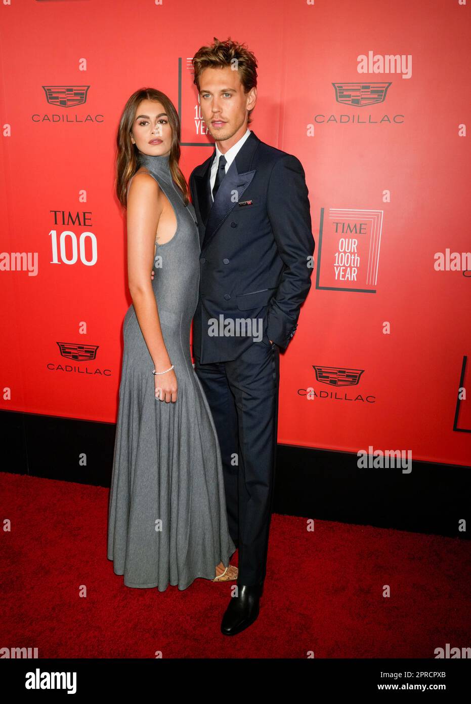 New York, USA. 26th Apr, 2023. Austin Butler, Kaia Gerber on the red ...