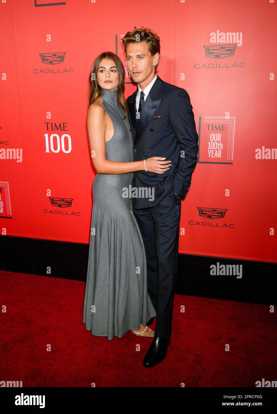 New York, USA. 26th Apr, 2023. Austin Butler, Kaia Gerber on the red ...