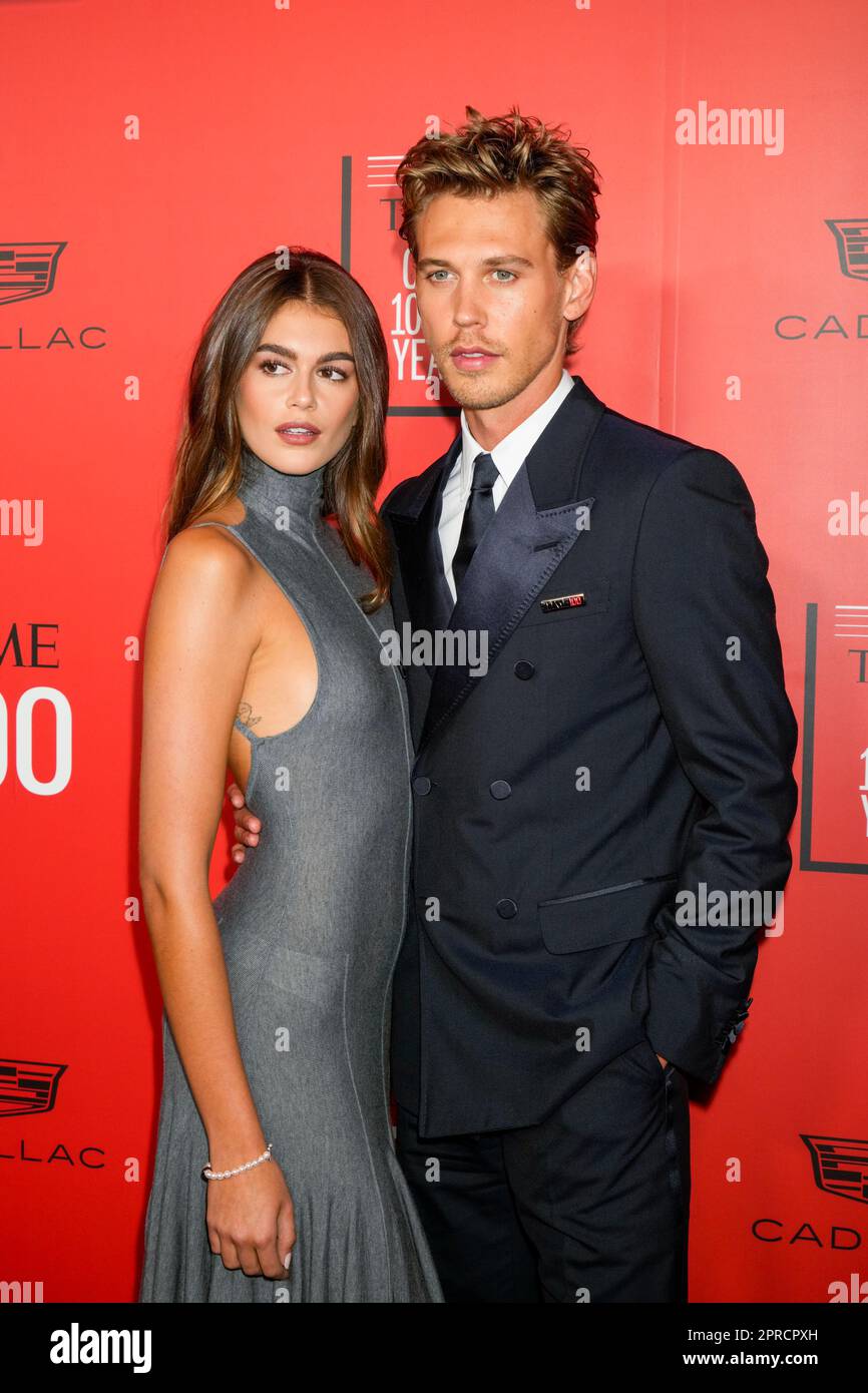 New York, USA. 26th Apr, 2023. Austin Butler, Kaia Gerber on the red ...