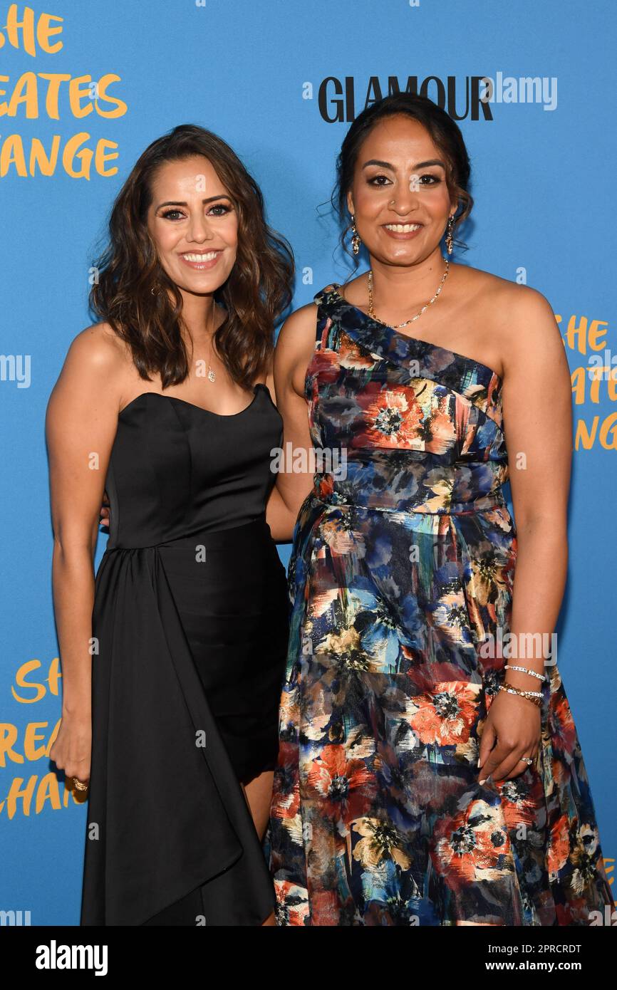 New York, USA. 26th Apr, 2023. Sheetal Sheth and Dr. Geetha Murali ...