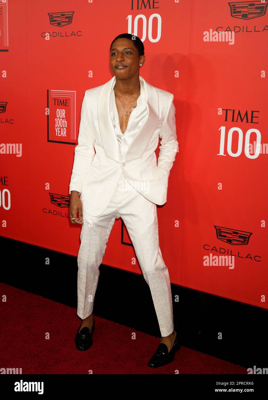 New York, USA. 26th Apr, 2023. Myles Frost on the red carpet during The ...