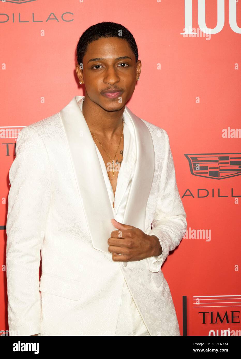 New York, USA. 26th Apr, 2023. Myles Frost on the red carpet during The ...