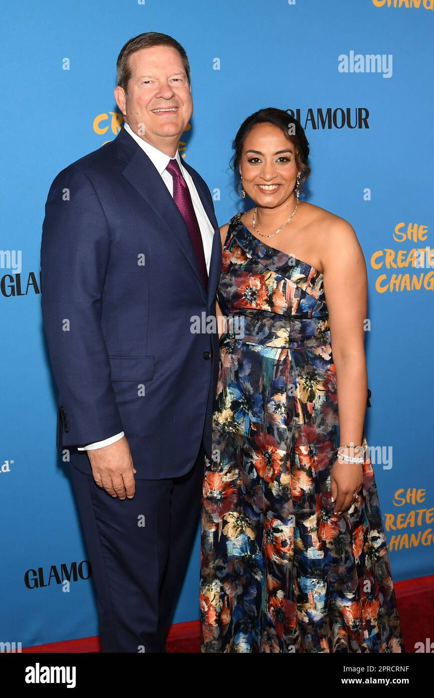New York, USA. 26th Apr, 2023. Scott Kapnick, Dr. Geetha Murali attend ...