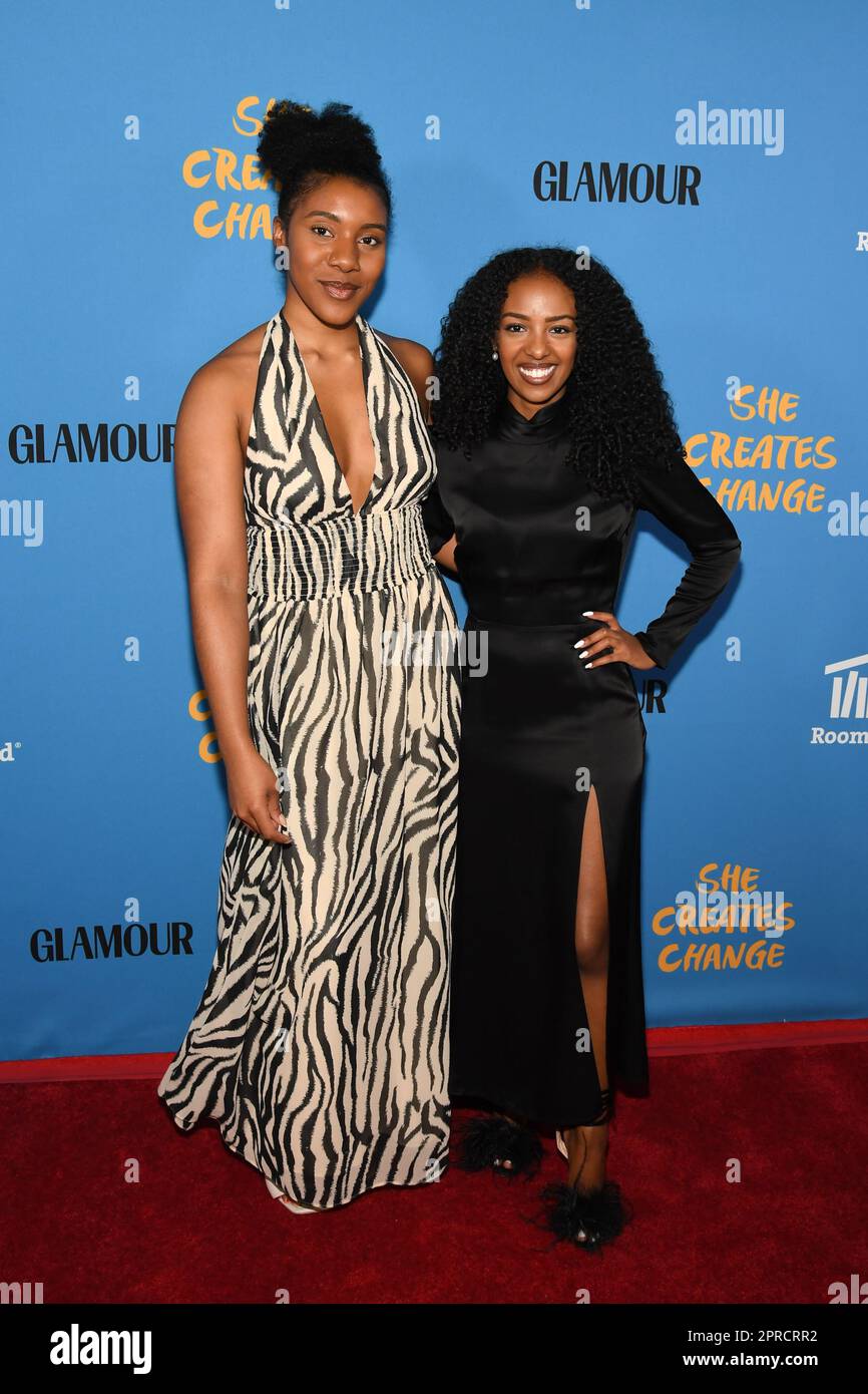 New York, USA. 26th Apr, 2023. Monique Wilson and Ruhama Wolle attend ...