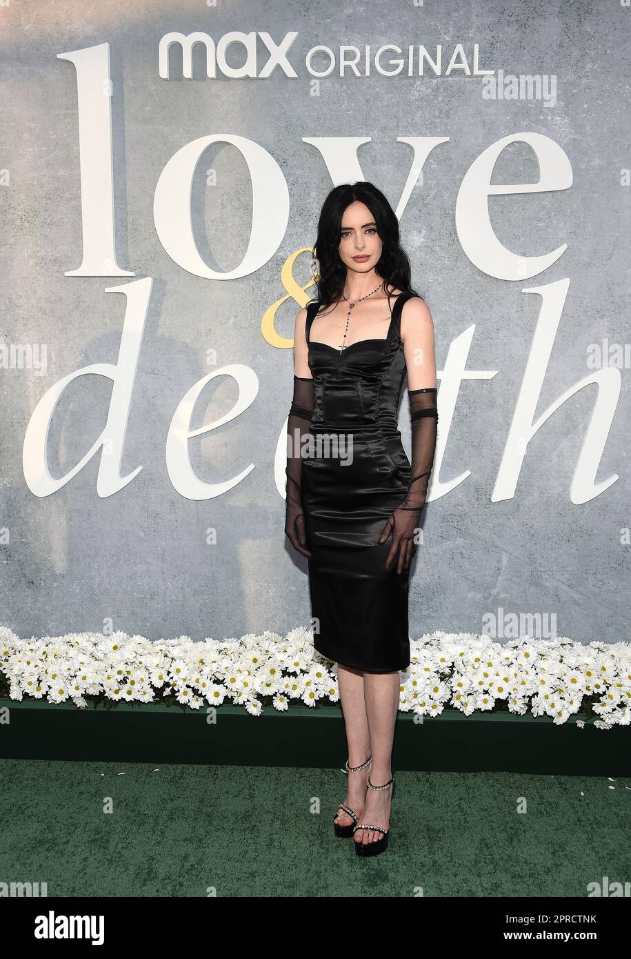 Krysten Ritter arriving to the ‘Love & Death’ Los Angeles Premiere at ...