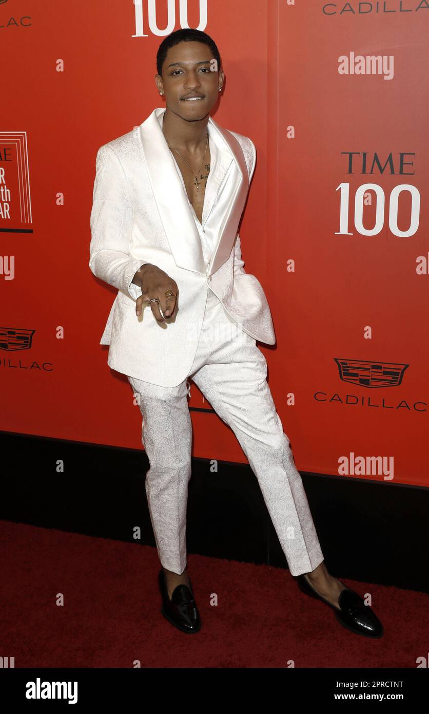 New York, United States. 26th Apr, 2023. Jerrod Carmichael arrives on ...