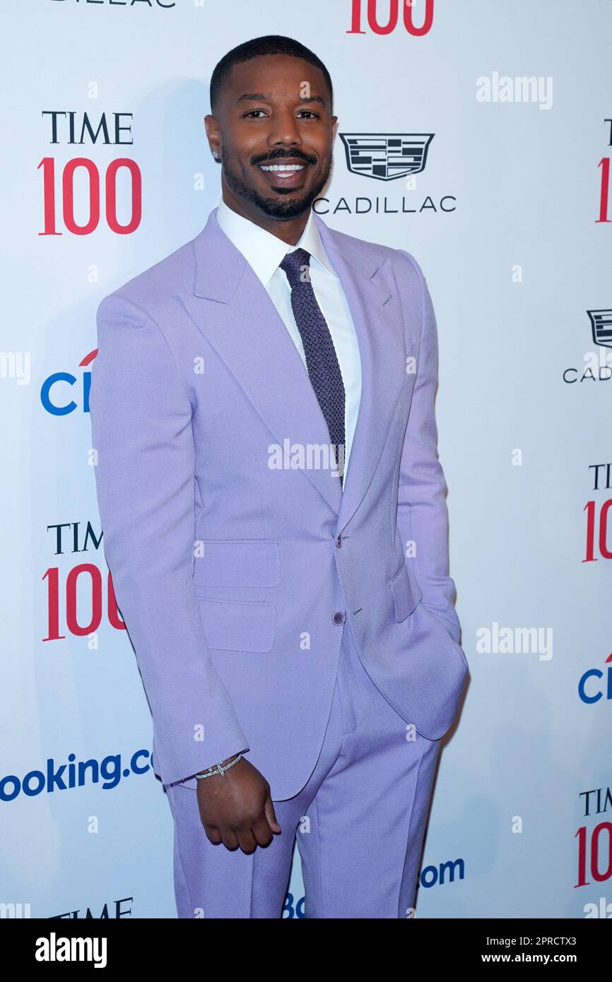 New York, NY, USA. 26th Apr, 2023. Michael B Jordan at arrivals for TIME100 Gala, Frederick P ...