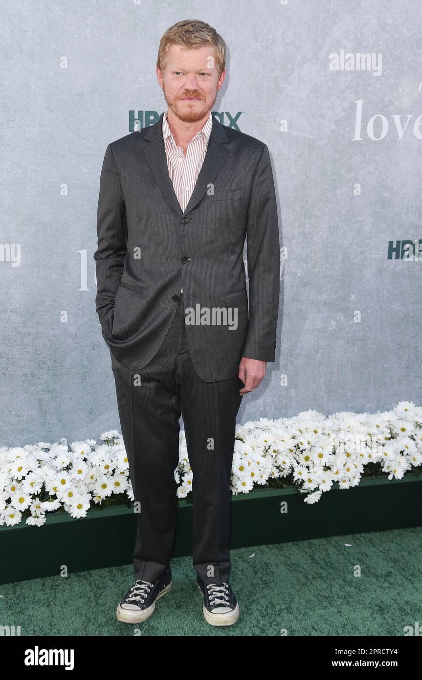 Jesse Plemons arrives at the premiere of "Love and Death" on Wednesday ...