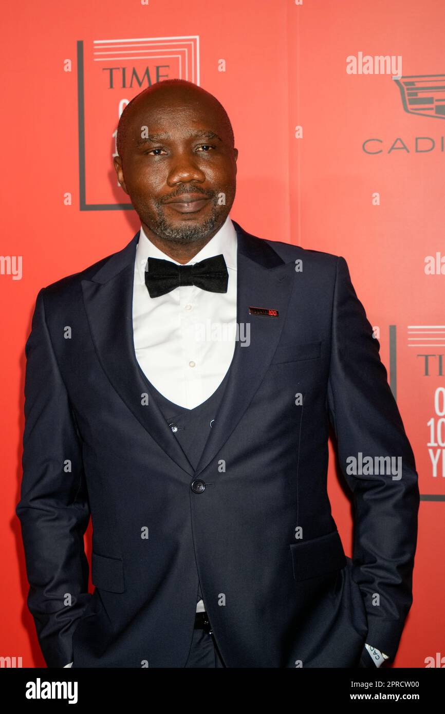 New York, USA. 26th Apr, 2023. Dimie Ogoina on the red carpet during ...