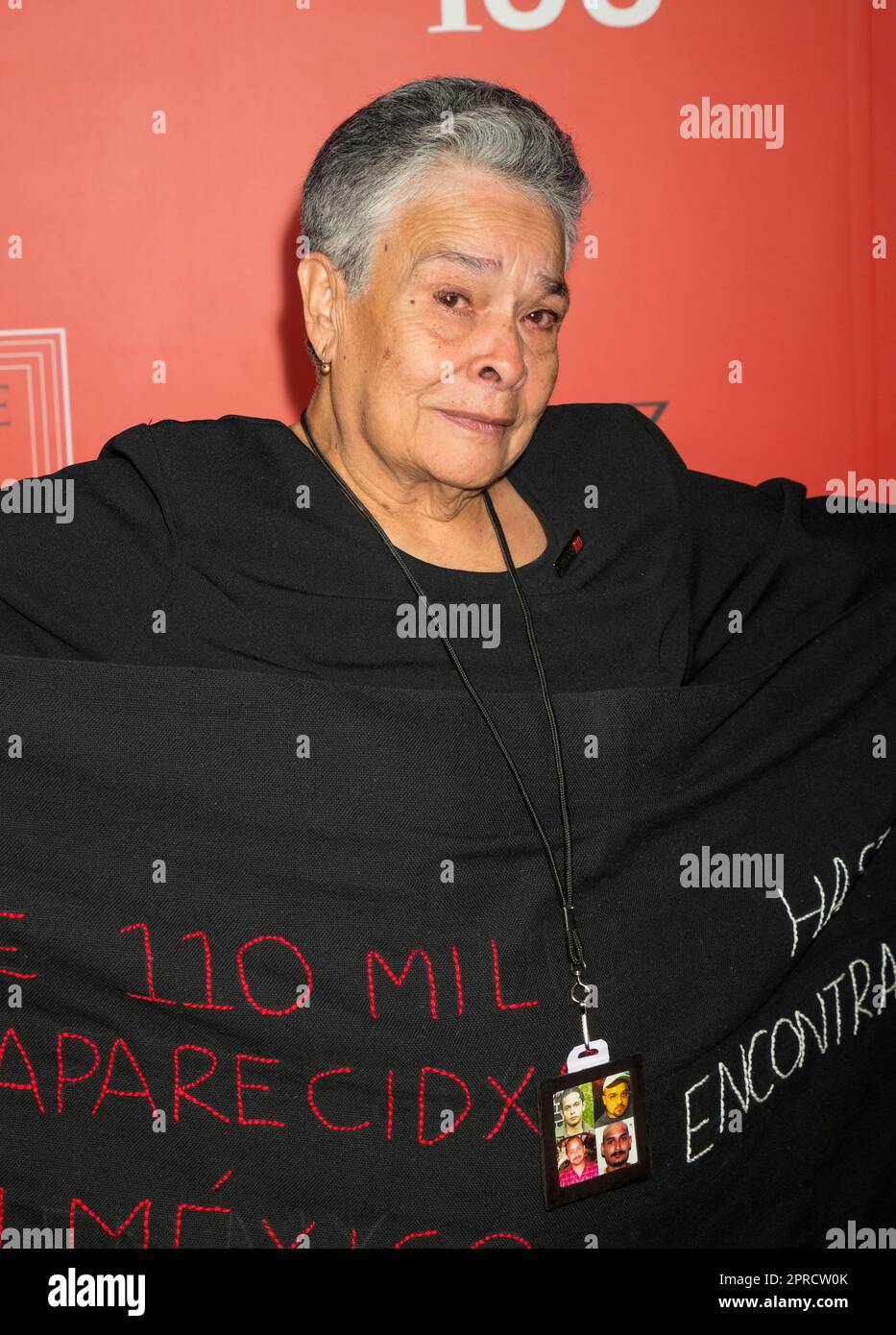 New York, USA. 26th Apr, 2023. Maria Herrera Magdaleno on the red ...